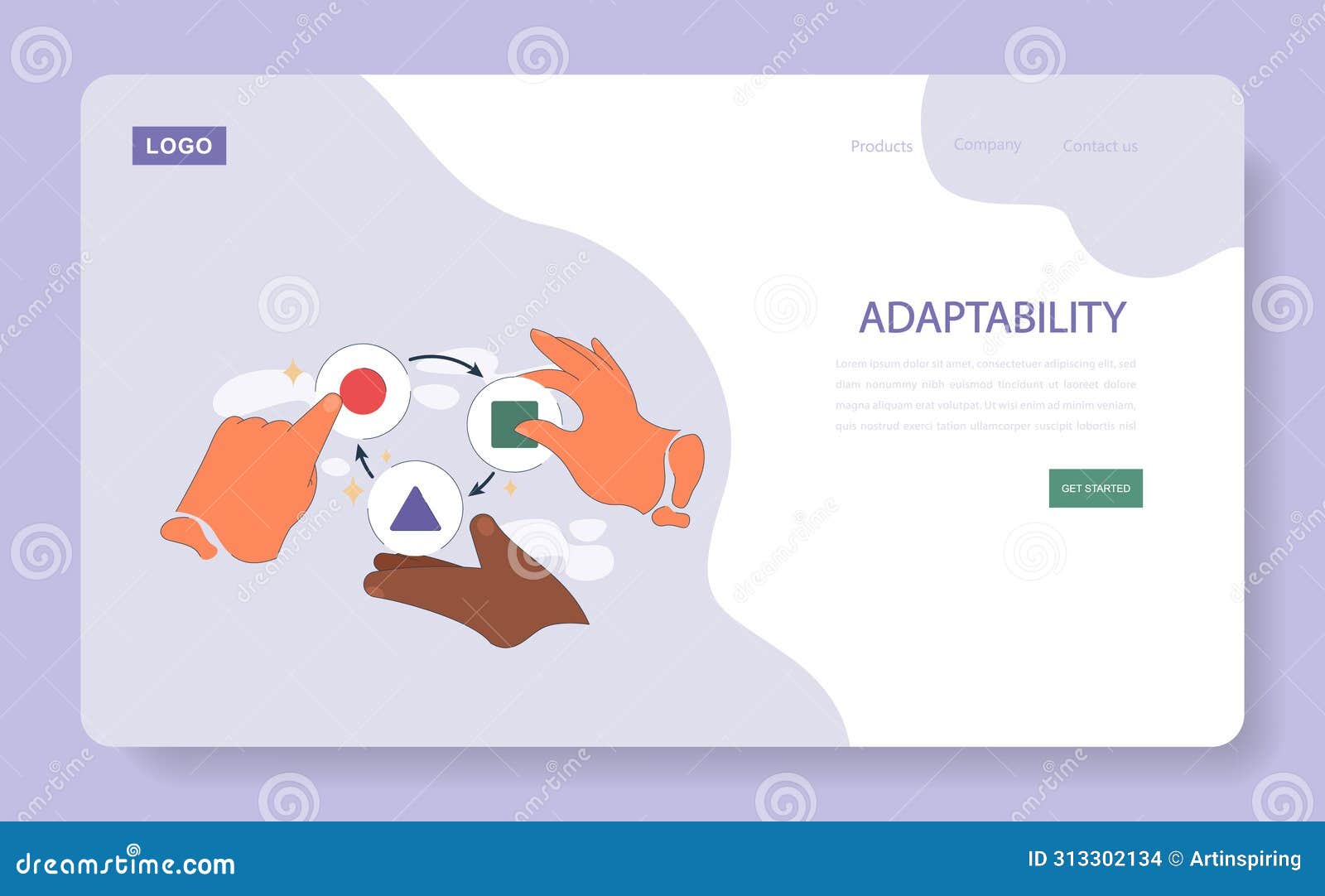 Adaptability Concept Icon Cartoon Vector | CartoonDealer.com #200435245