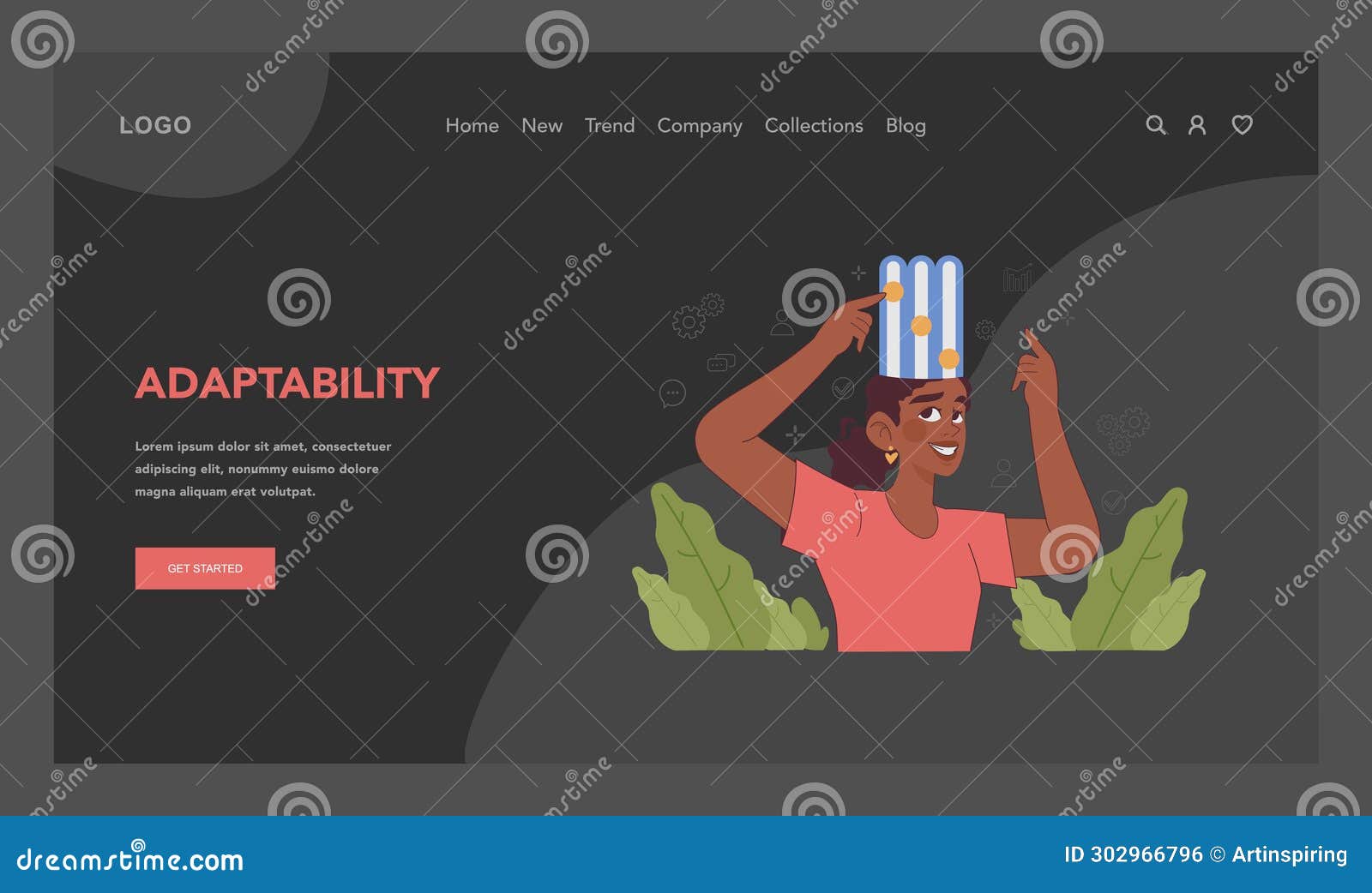 Adaptability Concept. Flat Vector Illustration Stock Vector ... Adaptability Concept. Flat Vector Illustration Stock Vector ...
