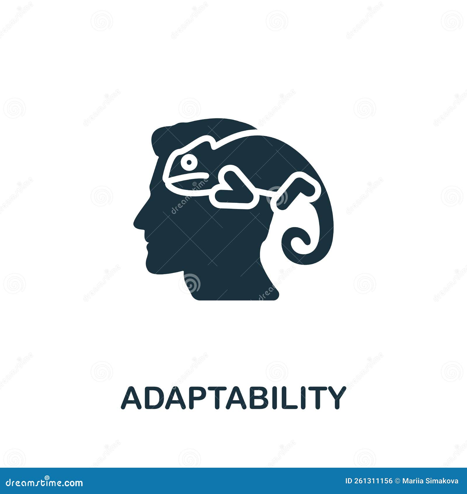 Adaptability Icon. Monochrome Simple Life Skills Icon For Templates ... Adaptability Icon. Monochrome Simple Life Skills Icon For Templates ...