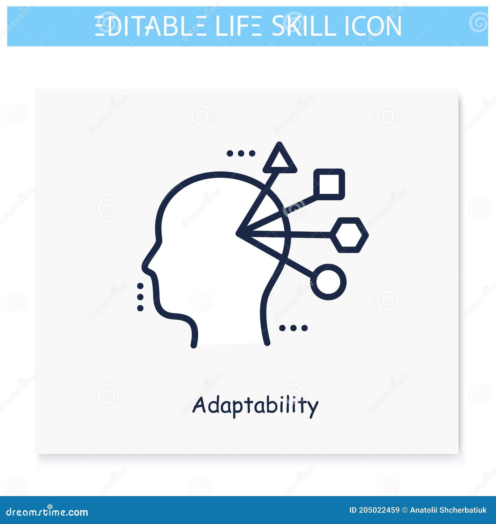 Adaptability Icon. Line Style Element From Life Skills Collection. Thin ... Adaptability Icon. Line Style Element From Life Skills Collection. Thin ...