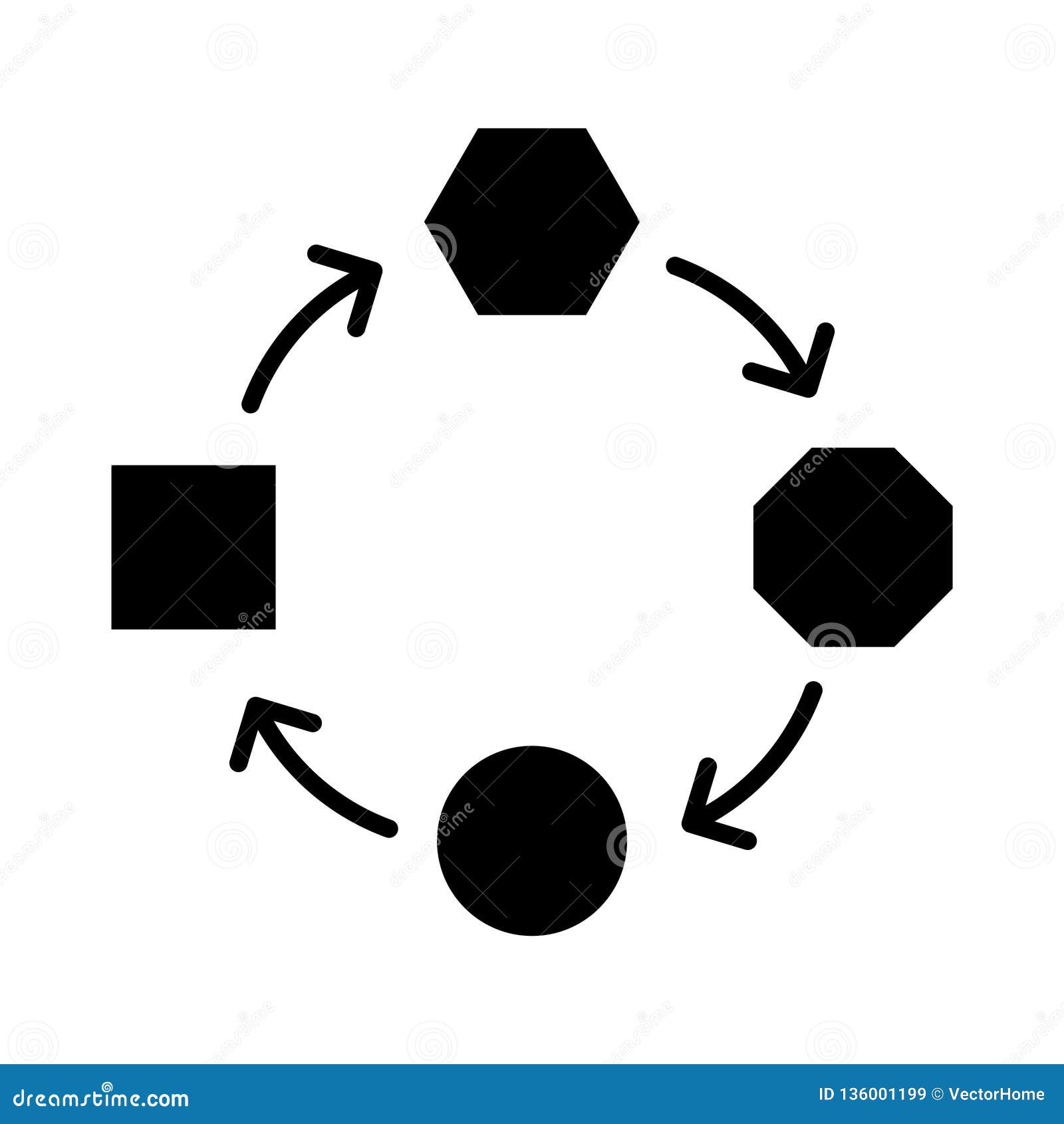 Adaptation Icon, Vector Illustration Stock Vector - Illustration of ...