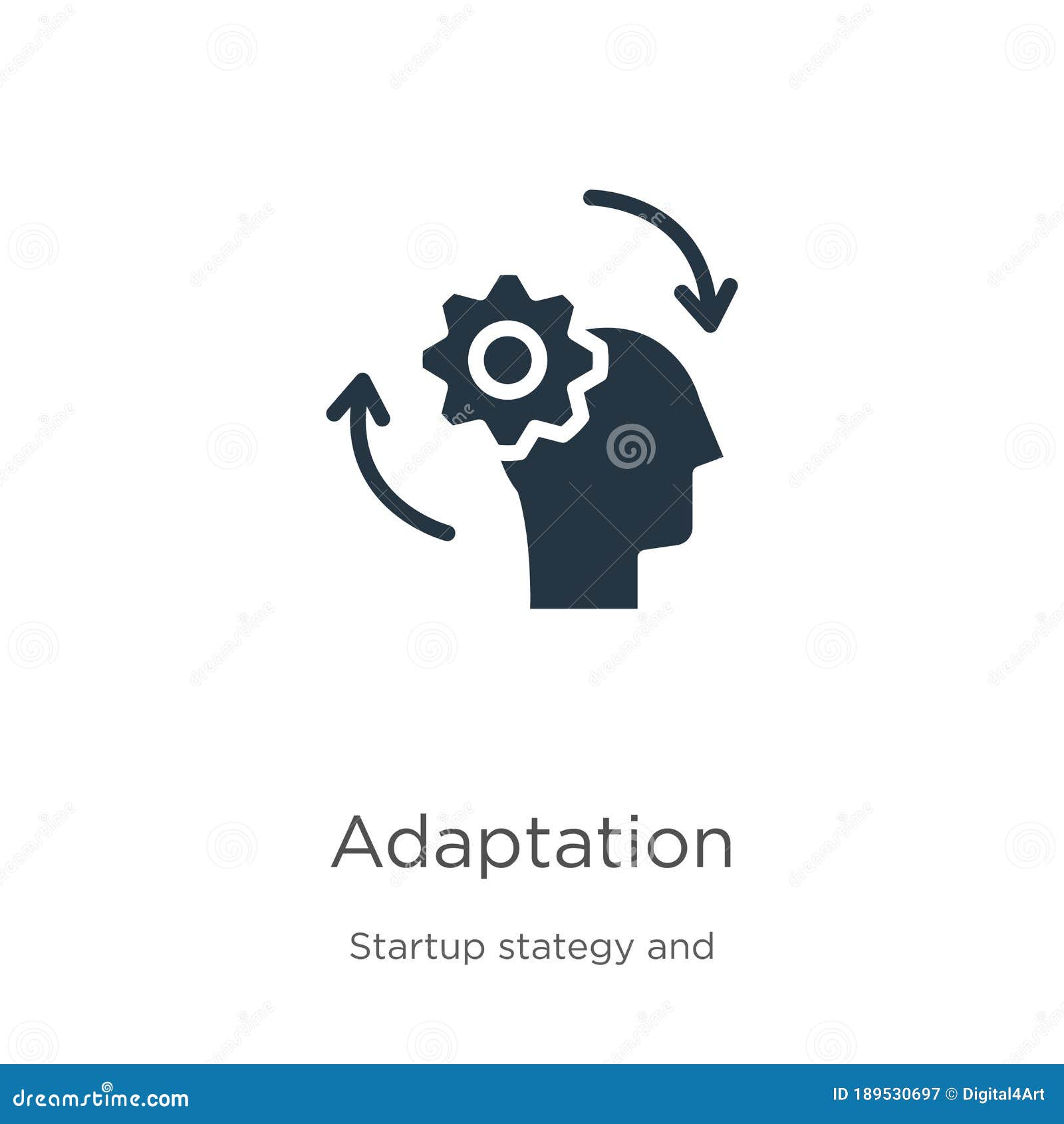 Adaptation On White Paper Stock Image | CartoonDealer.com #282029035