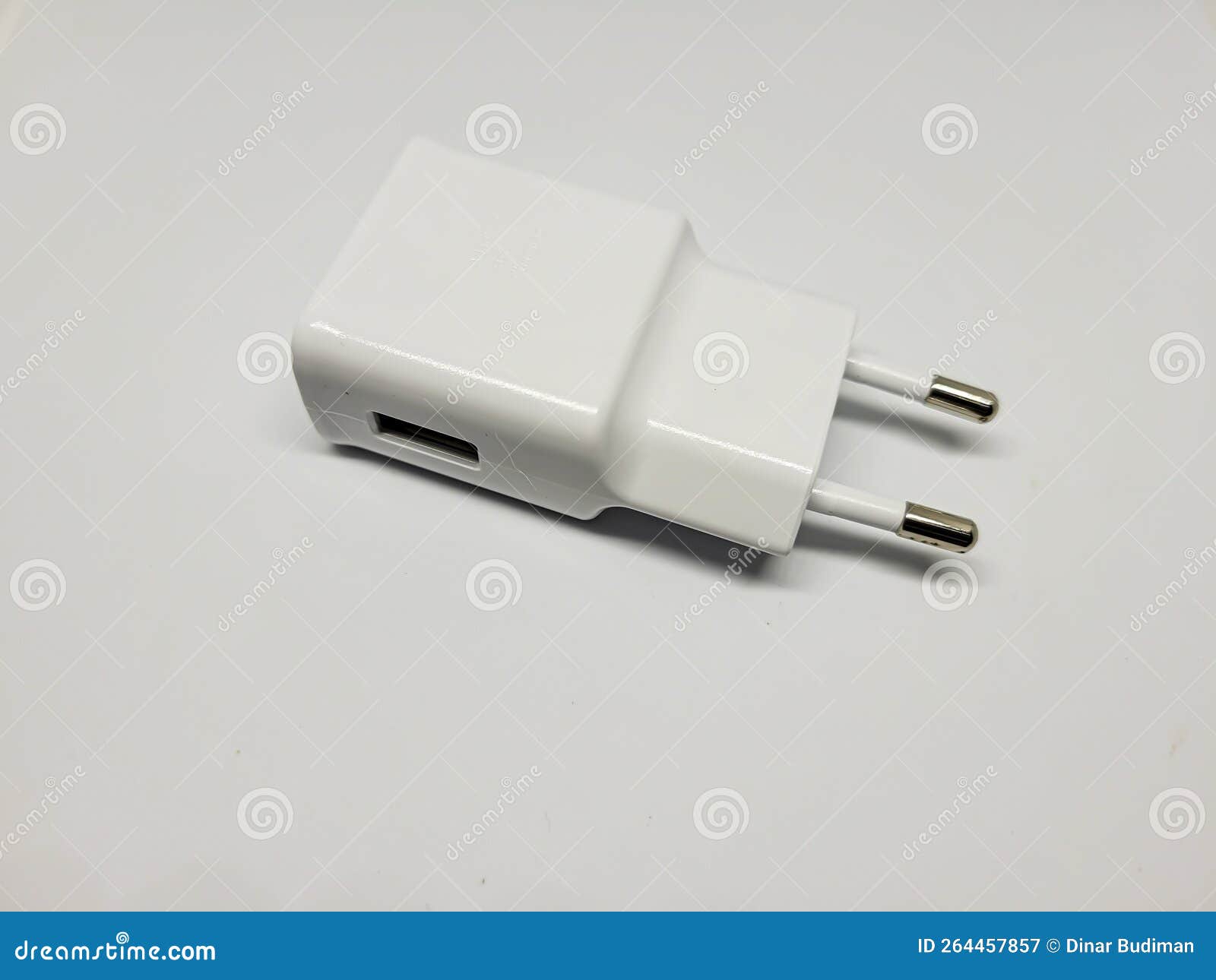 Adapter with a Capacity of 15 Watts Stock Image - Image of computer ...