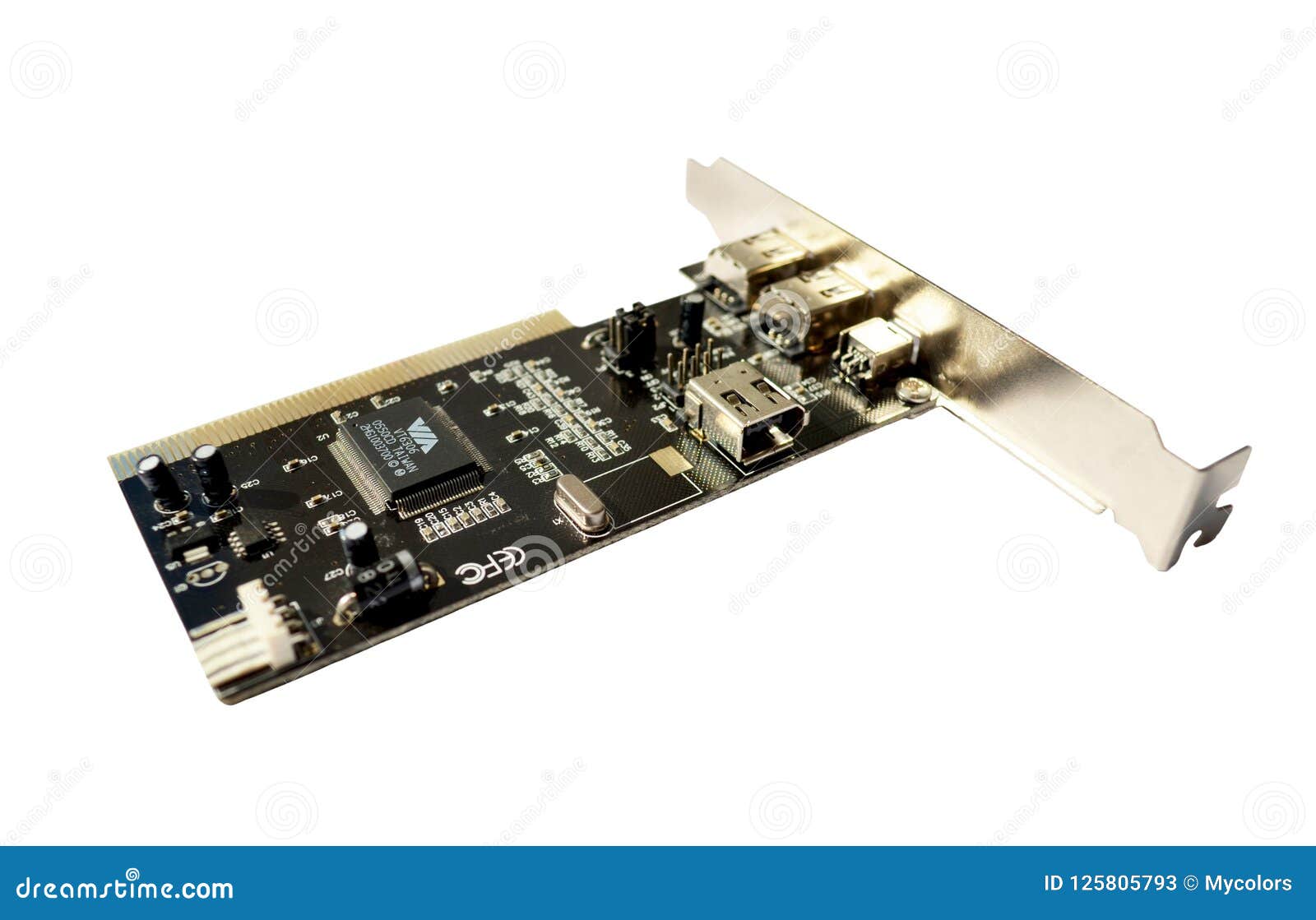 Adapter FireWire IEEE 1394 - Isolated Stock Image - Image of ieee ...