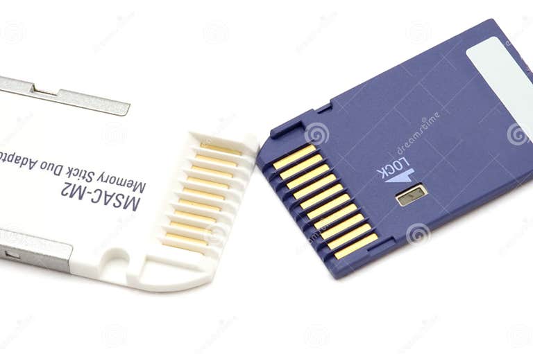 Adapter for Memory Stick Duo Editorial Image - Image of memory, disk ...