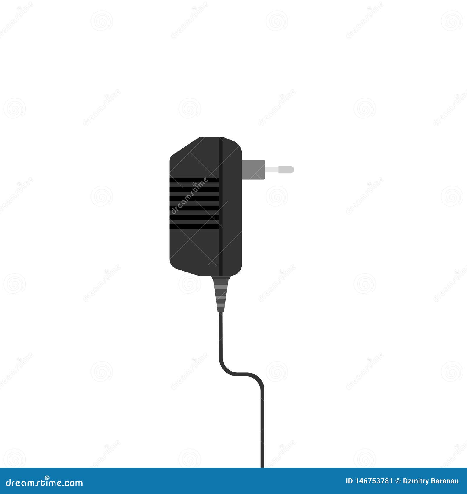 Adapter Socket Icon Doodle Illustration Cartoon Vector | CartoonDealer ...