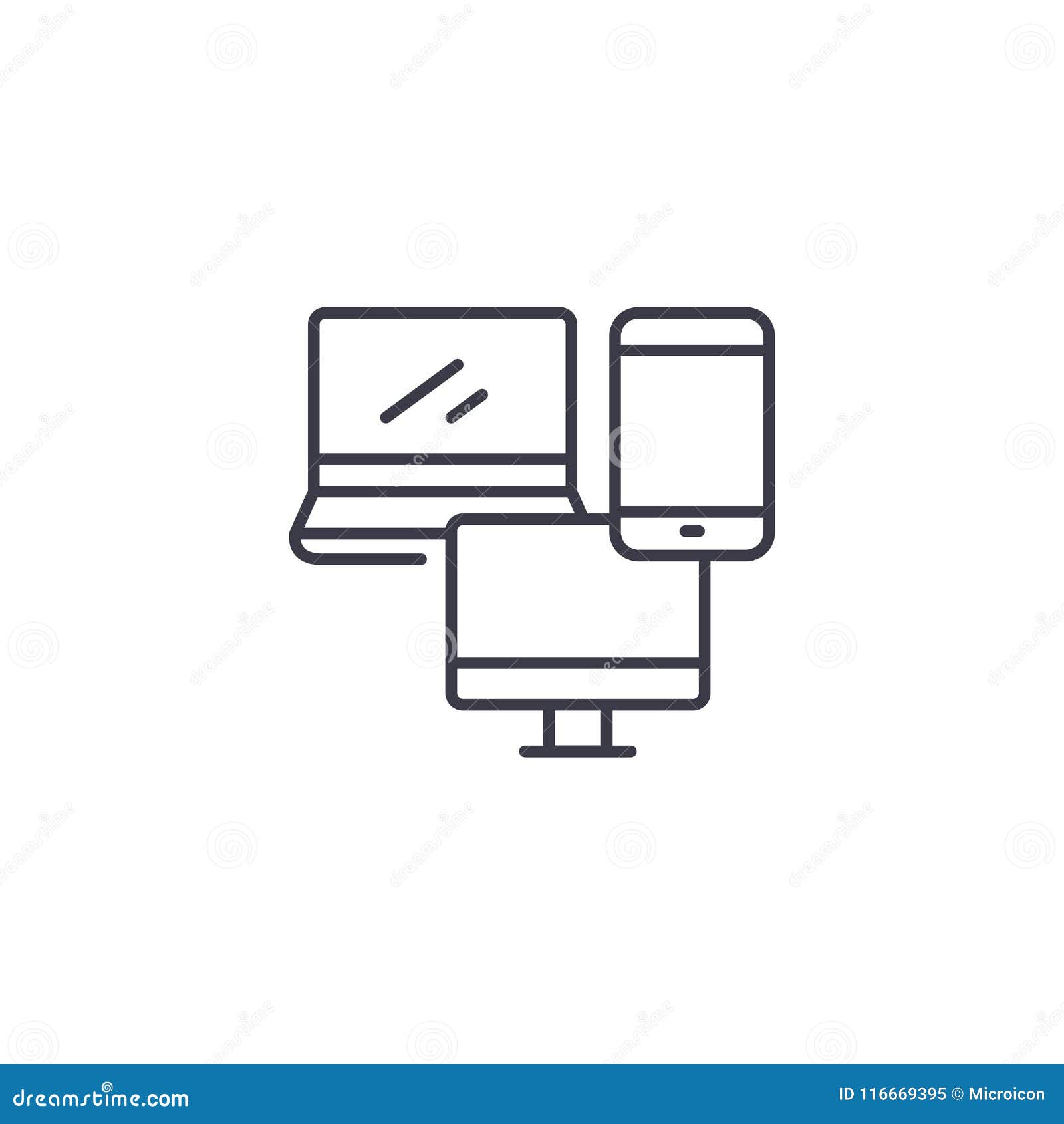 Adaptive Design Linear Icon Concept. Adaptive Design Line Vector Sign ... Adaptive Design Linear Icon Concept. Adaptive Design Line Vector Sign ...