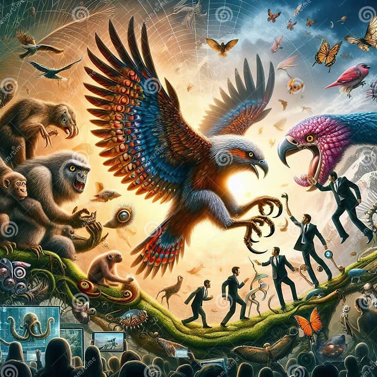 Adaptive Evolution Celebrating the Ability of Species To Evolve Stock ...