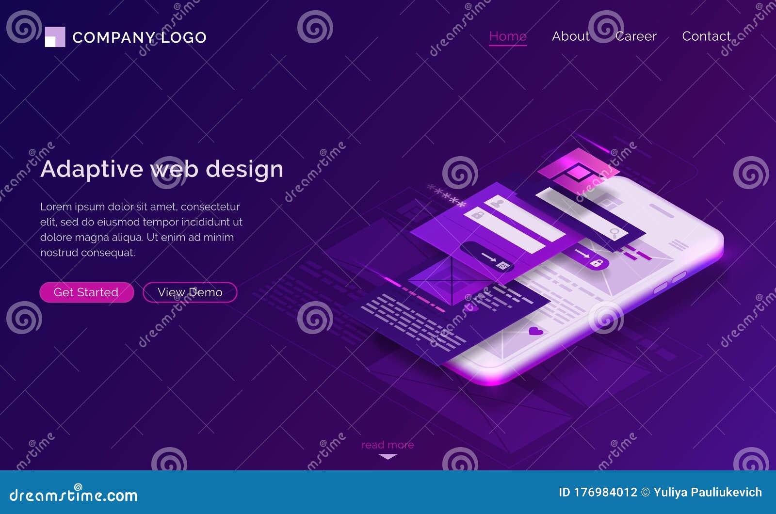 Adaptive Interface Design Concept Vector Illustration | CartoonDealer ...