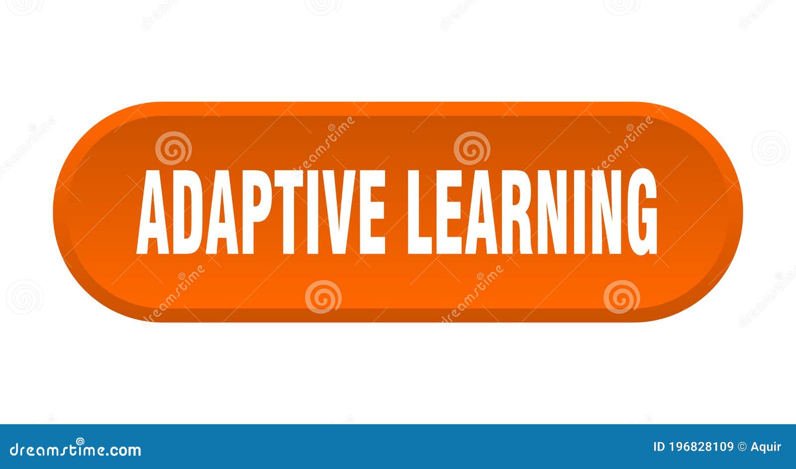 Adaptive Learning Banner Template. Adaptive Learning Ribbon Label ...