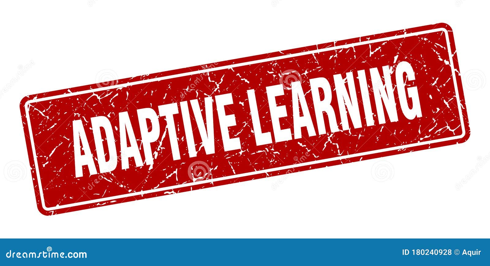 Adaptive Learning Sign. Adaptive Learning Grunge Stamp Stock Vector ...