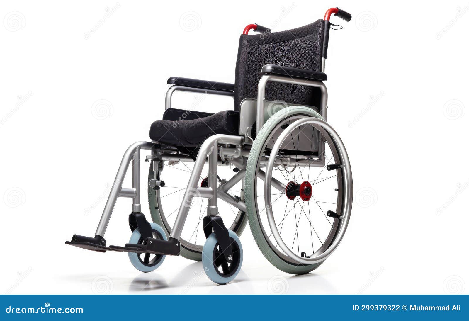 Adaptive Mobility Wheelchair on White Background Stock Photo - Image of ...