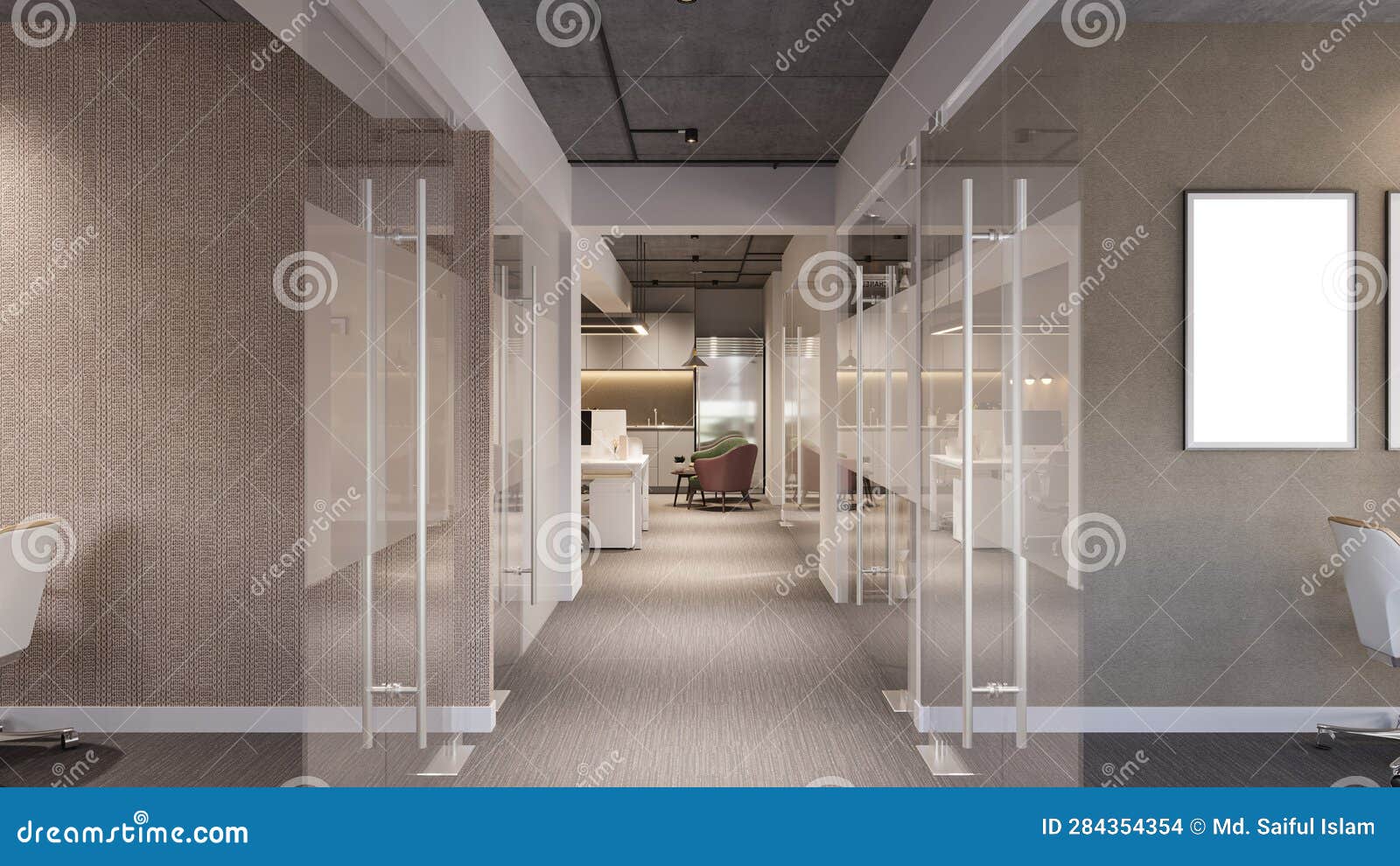 Adaptive Office Spaces Flexible Designs for Agile Workflows Stock ...