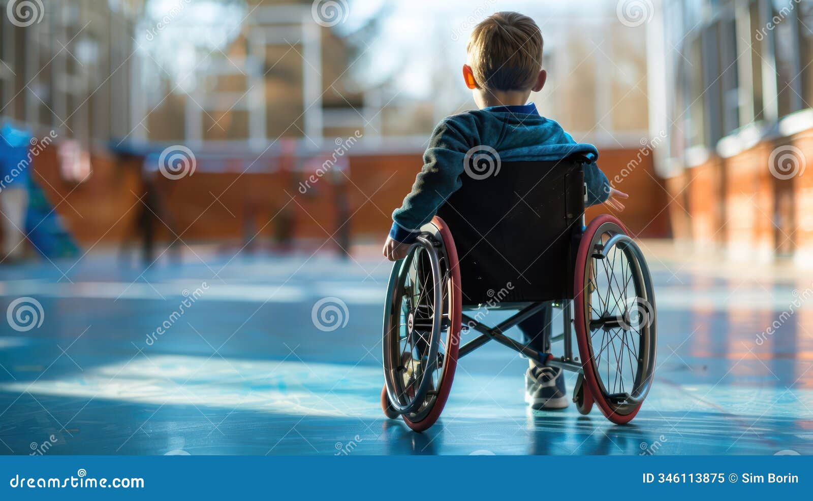 Adaptive Physical Education for Students Stock Illustration ...
