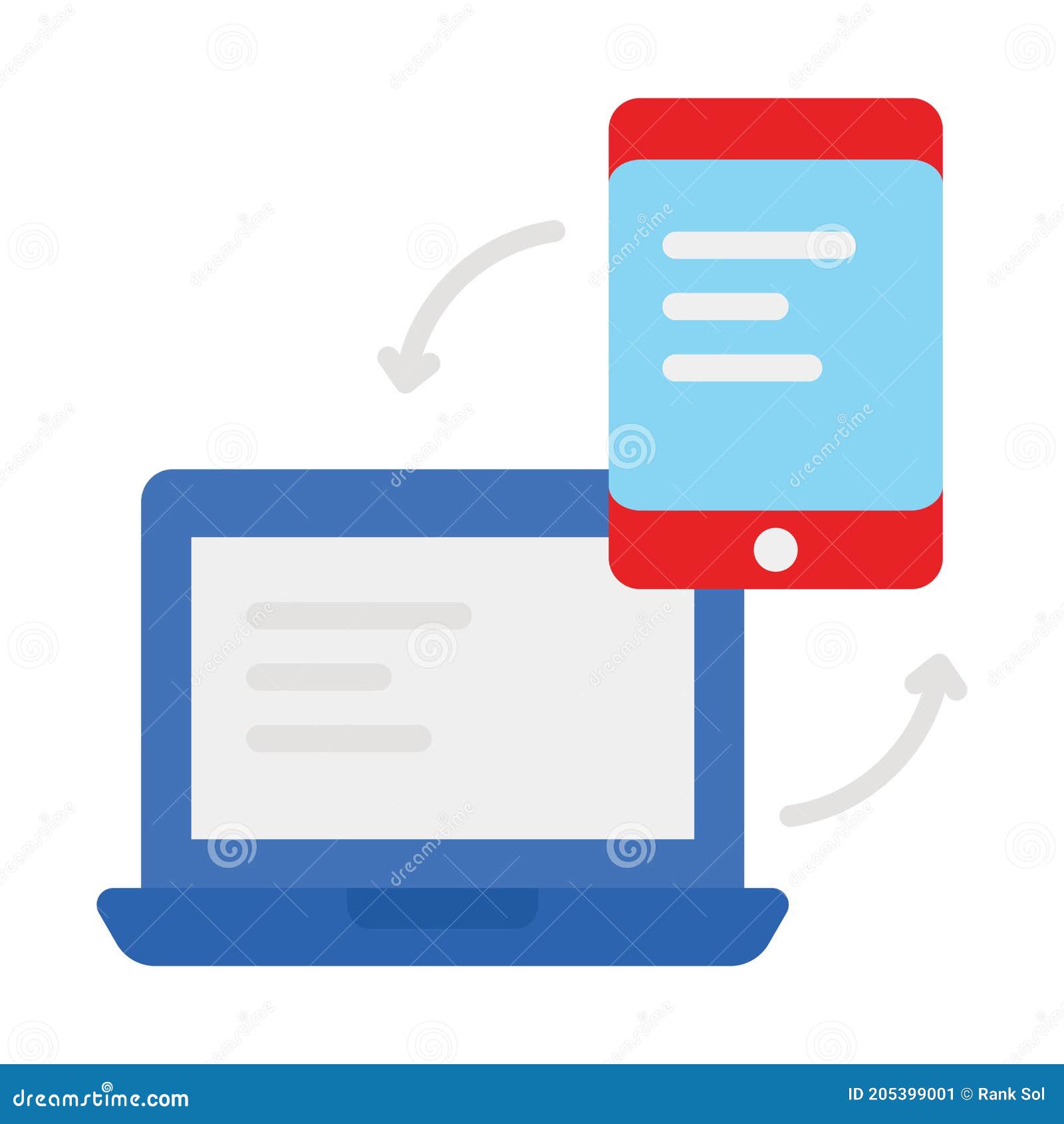 Adaptive, Responsive Device Vector Icon Which Can Easily Modify or Edit ...