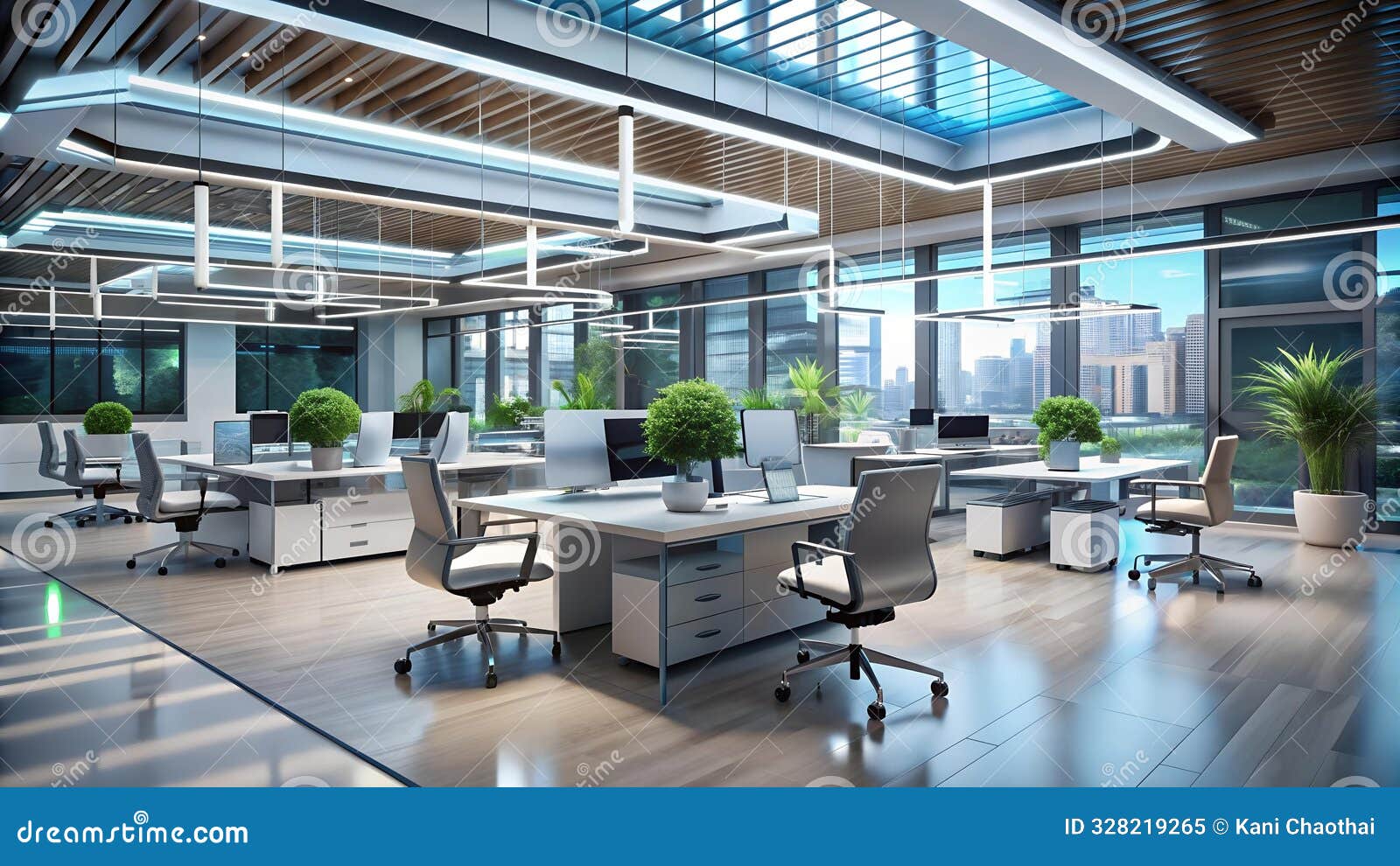 The Adaptive Workspace a Dynamic Open Plan Office Responding To AI ...