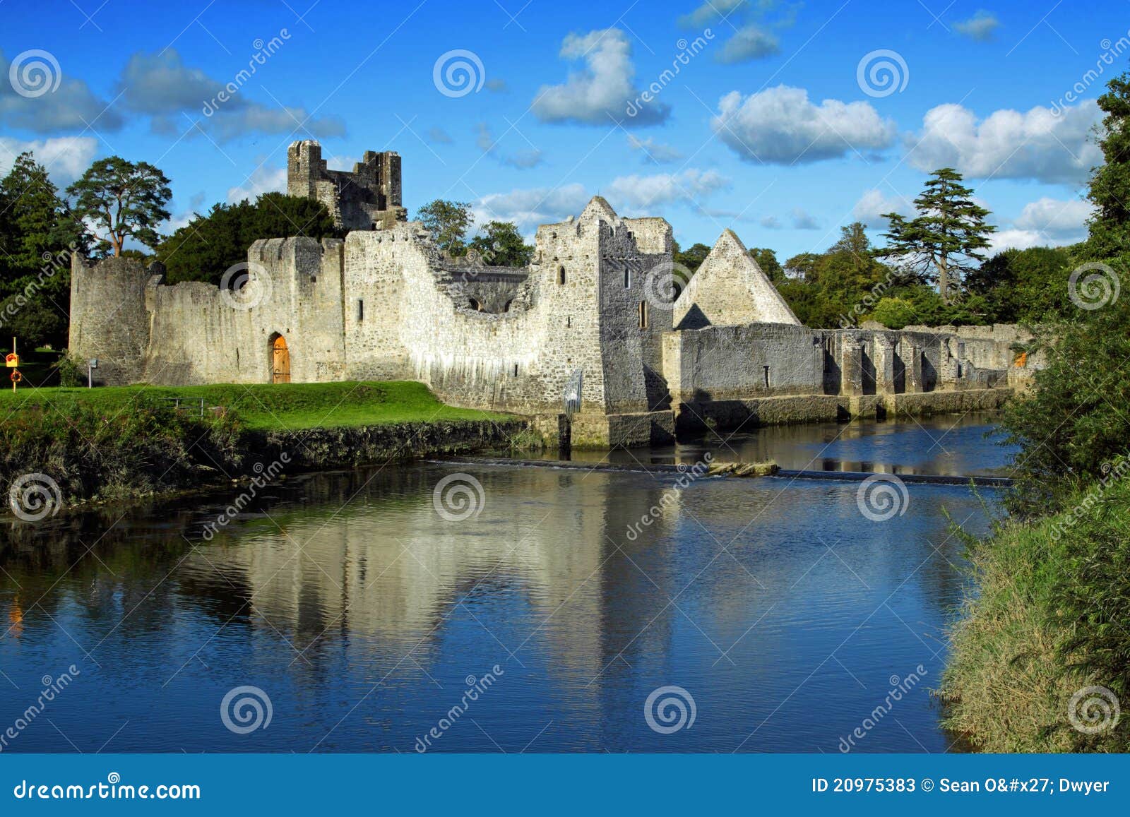 Adare Castle Co. Limerick Ireland Stock Image - Image of blue, county ...