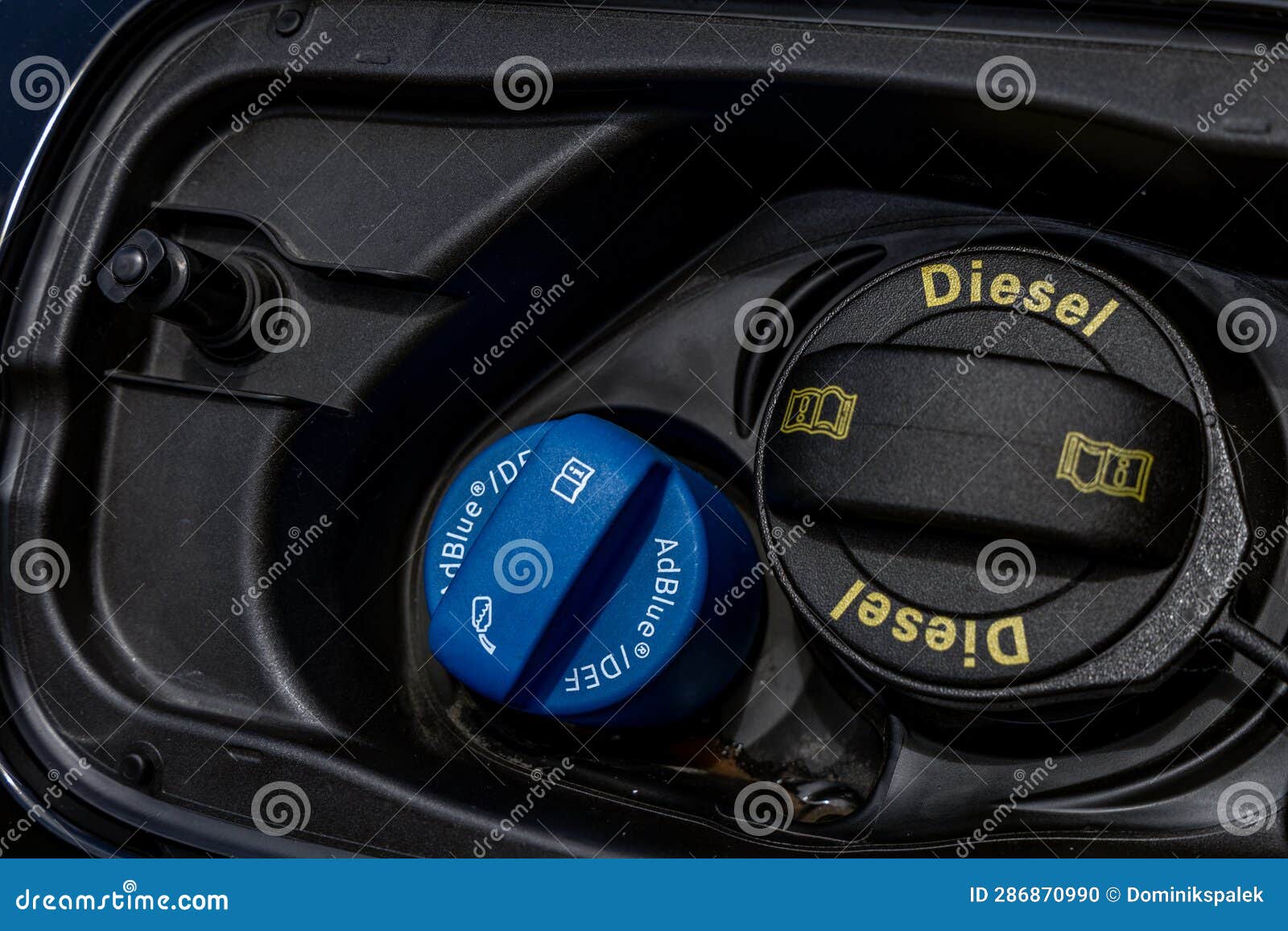 Adblue Fuel Injection into the Car Stock Photo - Image of fuel, adding ...