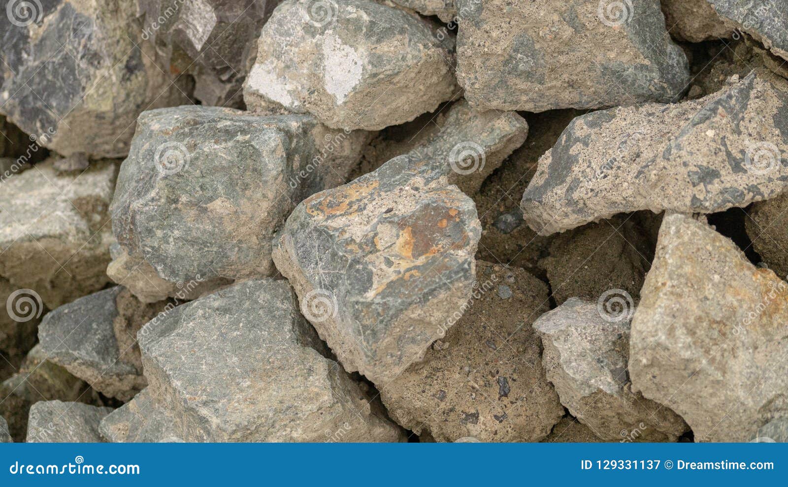 Rocks stock image. Image of rocks, grey, industrial - 129331137