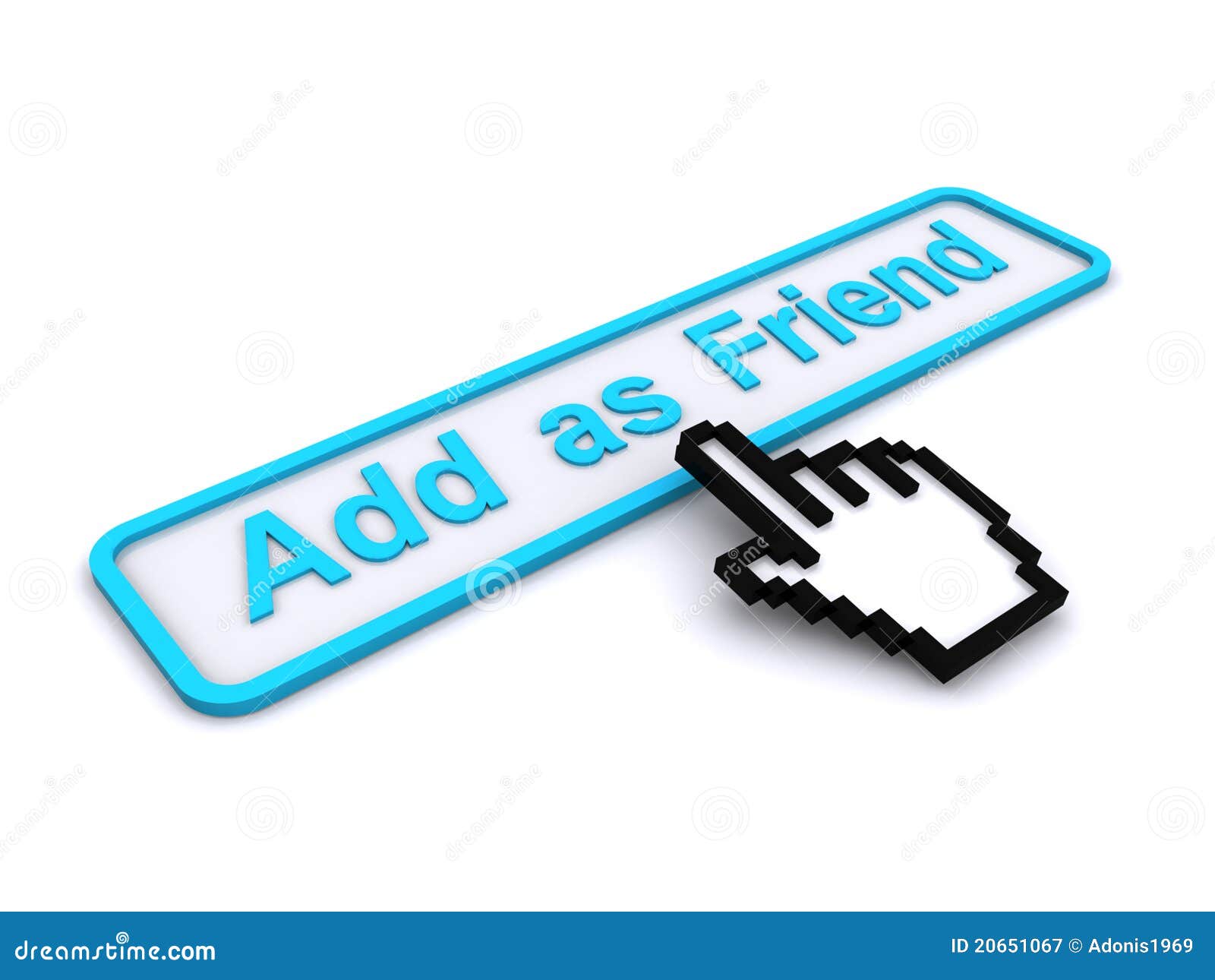 Add as friend button stock illustration. Illustration of colourful ...