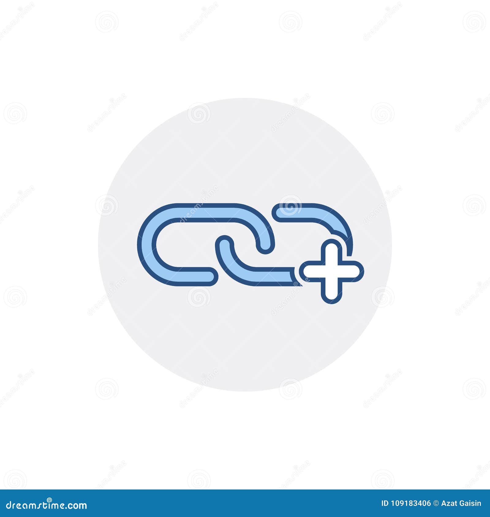 Add Chain Hyperlink Internet Link Plus Web Icon Stock Vector ... Add Chain Hyperlink Internet Link Plus Web Icon Stock Vector ...