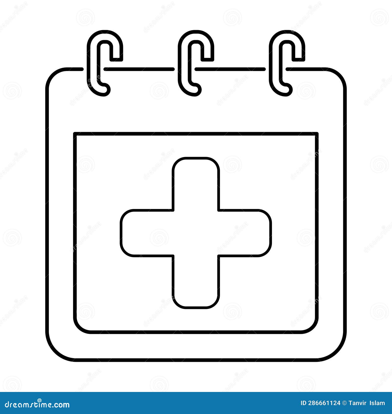 Add Date Icon stock illustration. Illustration of date - 286661124