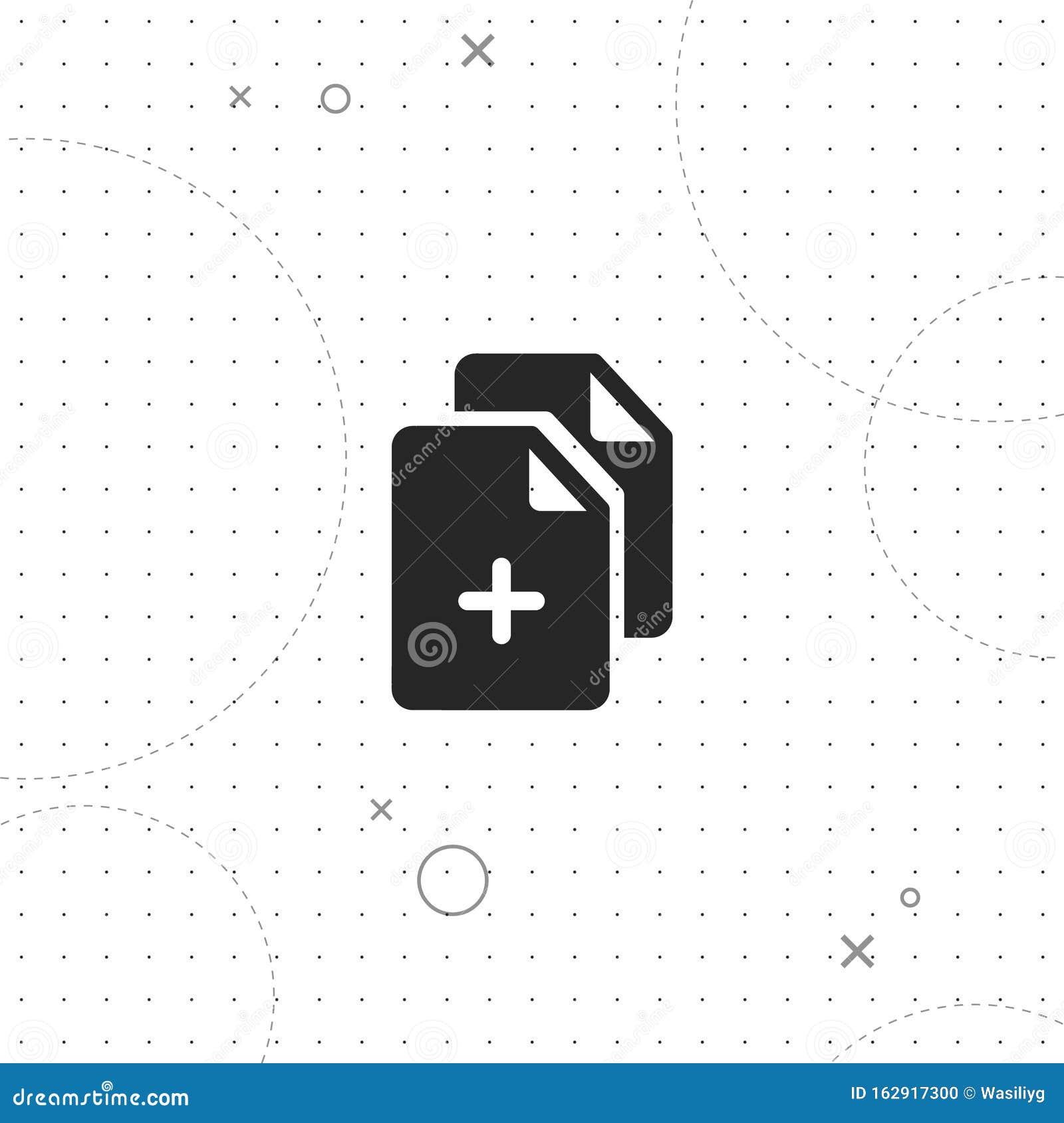 Add Documents, Vector Best Flat Icon Stock Vector - Illustration of ...