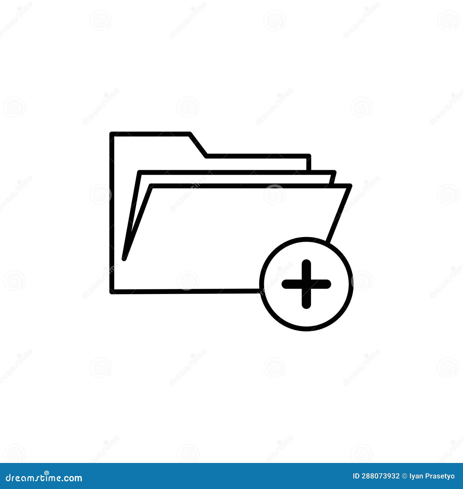 Add Files Vector Icon, Add Folder Symbol. Simple, Modern Flat Vector ...