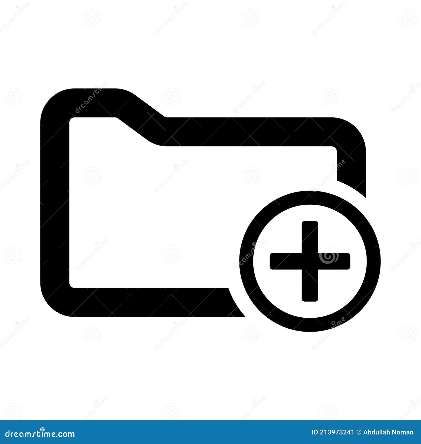 Add folder icon design stock vector. Illustration of excel - 213973241