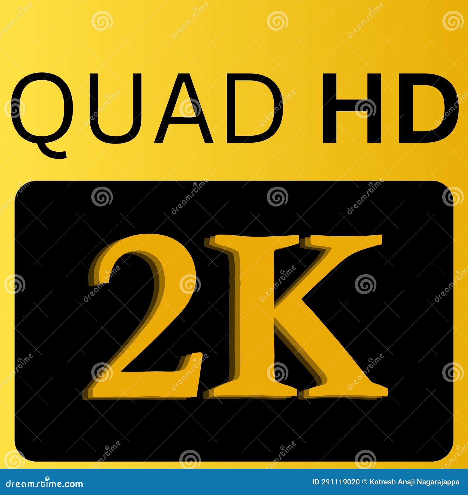 Golden 2k Quad Hd, 4k Ultra Hd, 720 Hd, And 1080p Full Hd Video ...