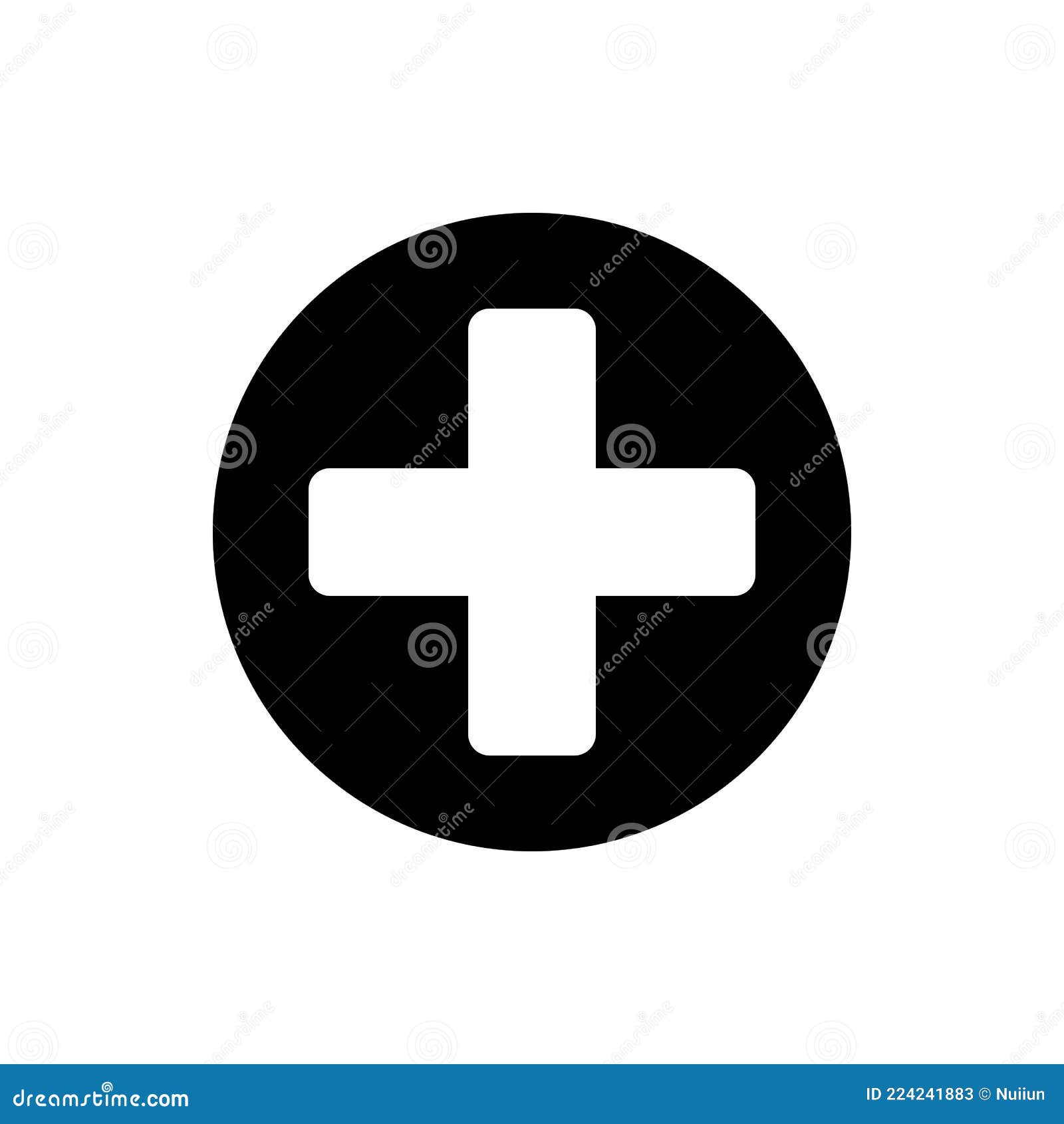 Add Icon, Plus Vector Illustration Stock Vector - Illustration of ...