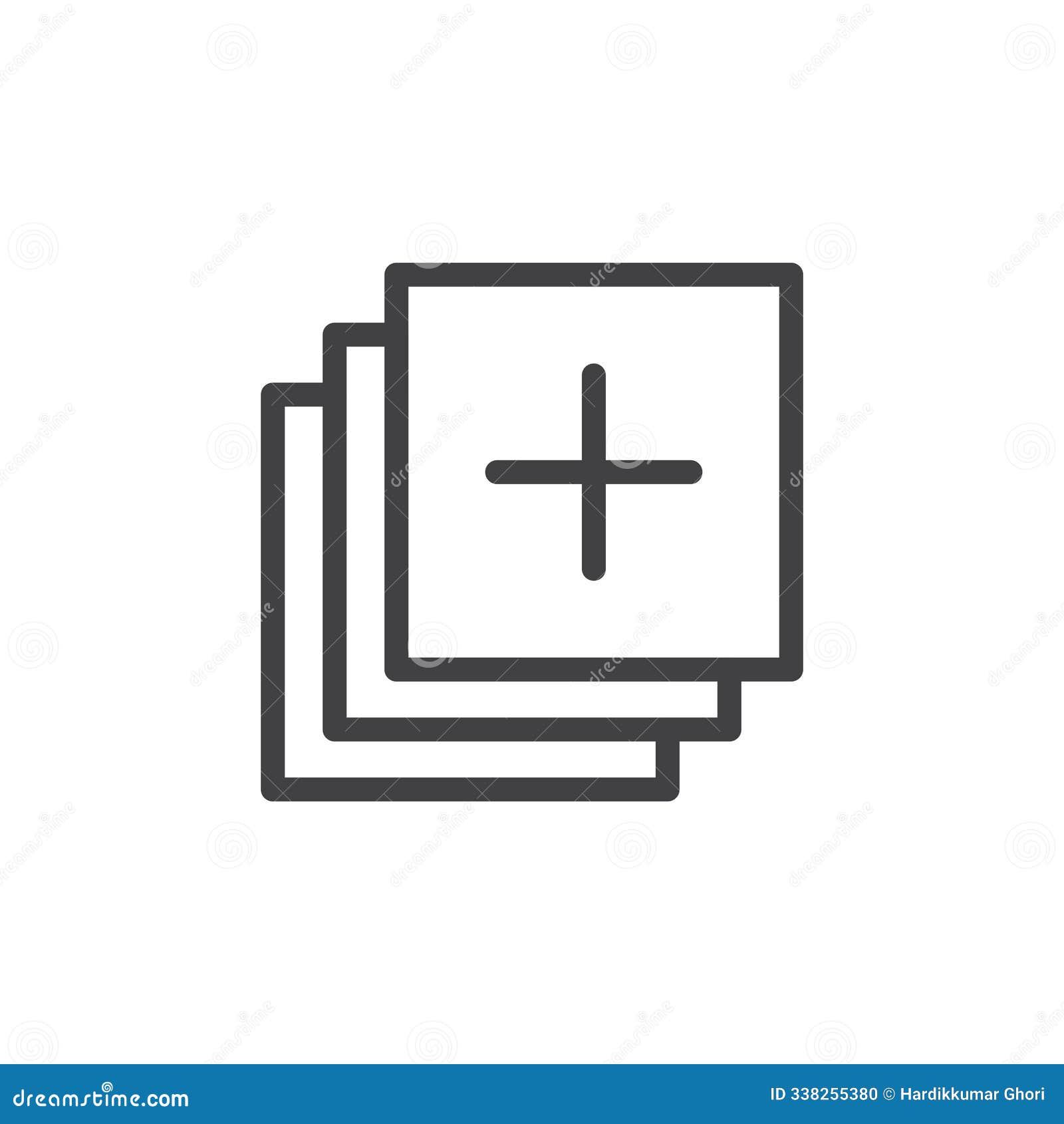 Add Icon Set. Addition or Summing Button. Additional Pictogram. Add or ...