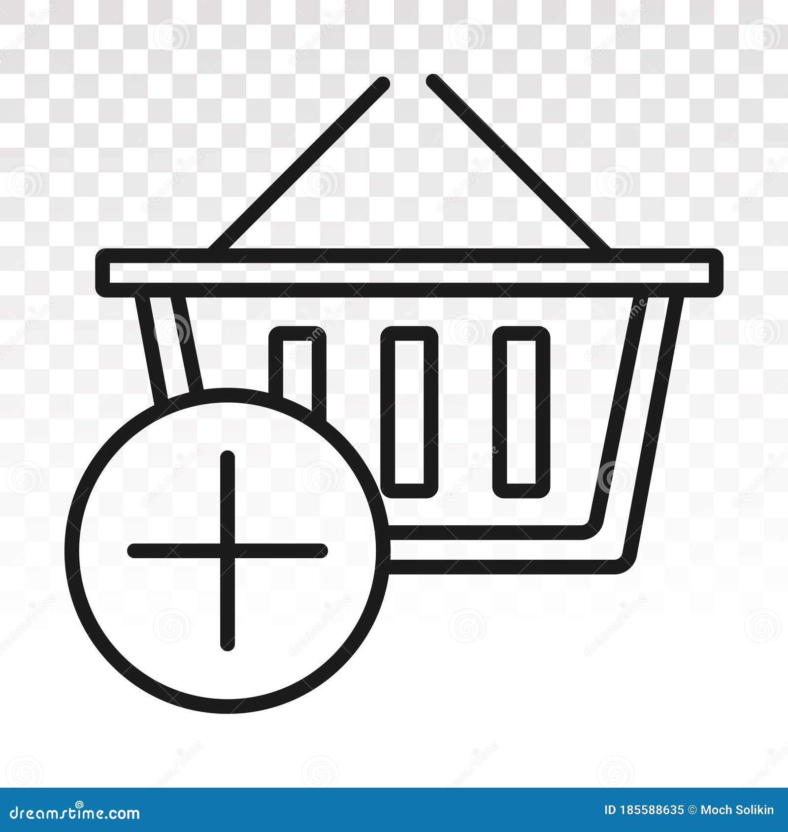 Add Item / Add Favorite Items - Line Art Icon for Apps and Websites ...