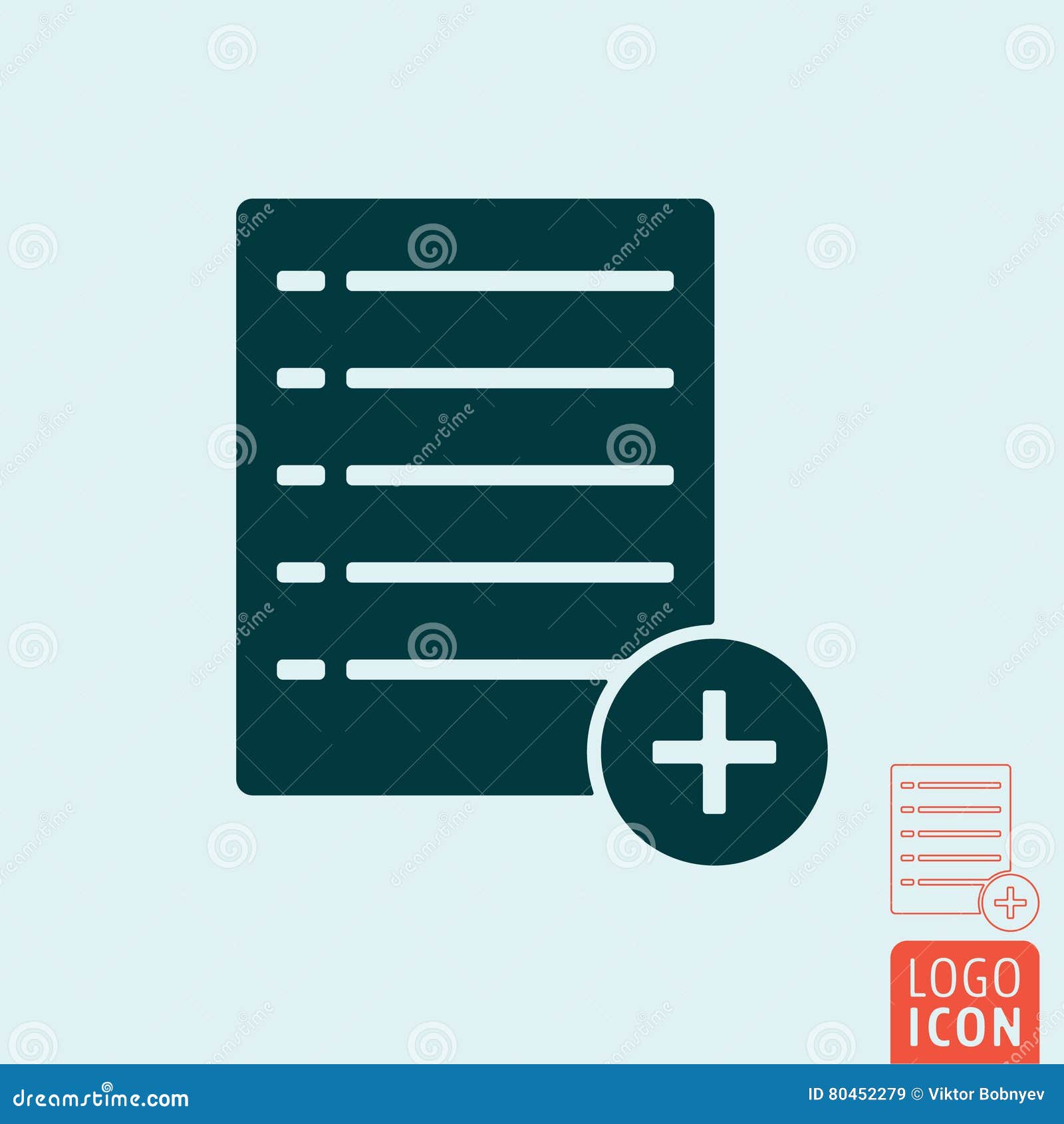 Add list icon stock vector. Illustration of button, layout - 80452279
