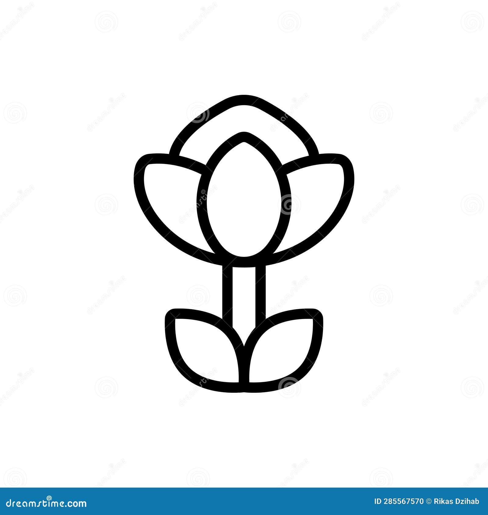 Simple Protea Essential Icon Stock Vector - Illustration of protea ...