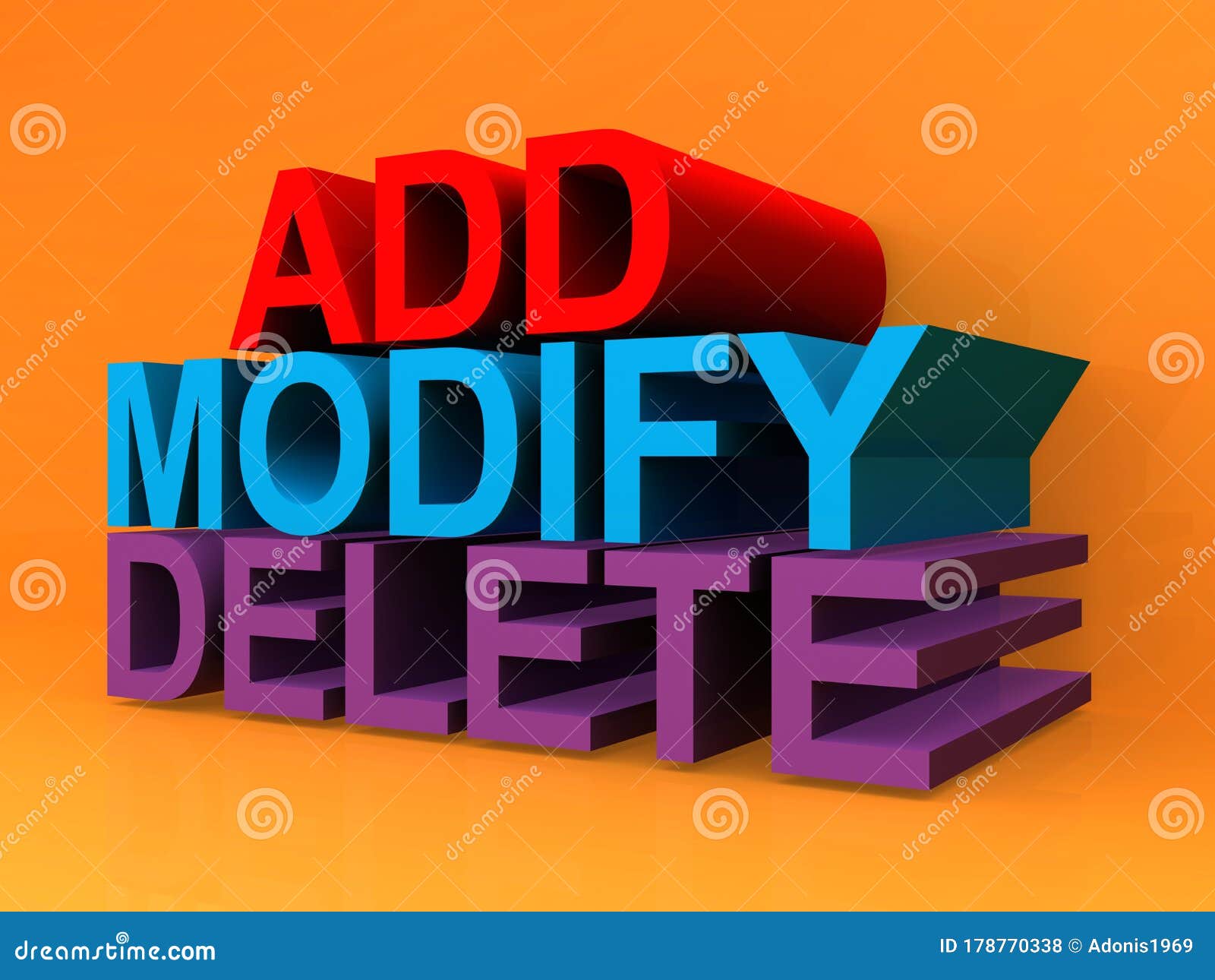 Add modify delete stock illustration. Illustration of database - 178770338 Add modify delete stock illustration. Illustration of database - 178770338