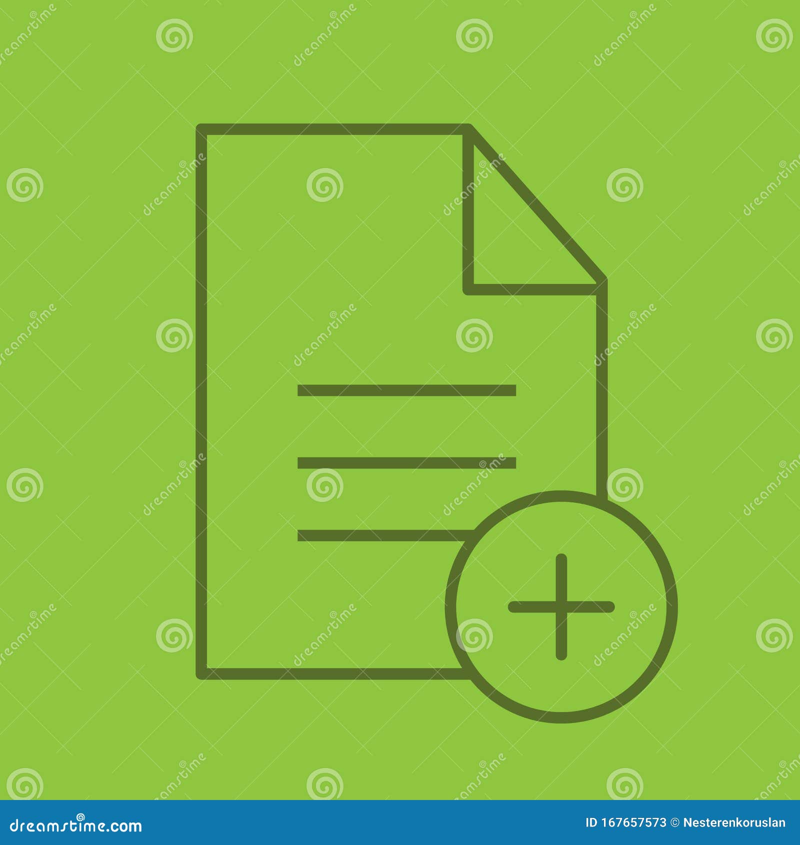 Add New Document Linear Icon Cartoon Vector | CartoonDealer.com #167558285 Add New Document Linear Icon Cartoon Vector | CartoonDealer.com #167558285