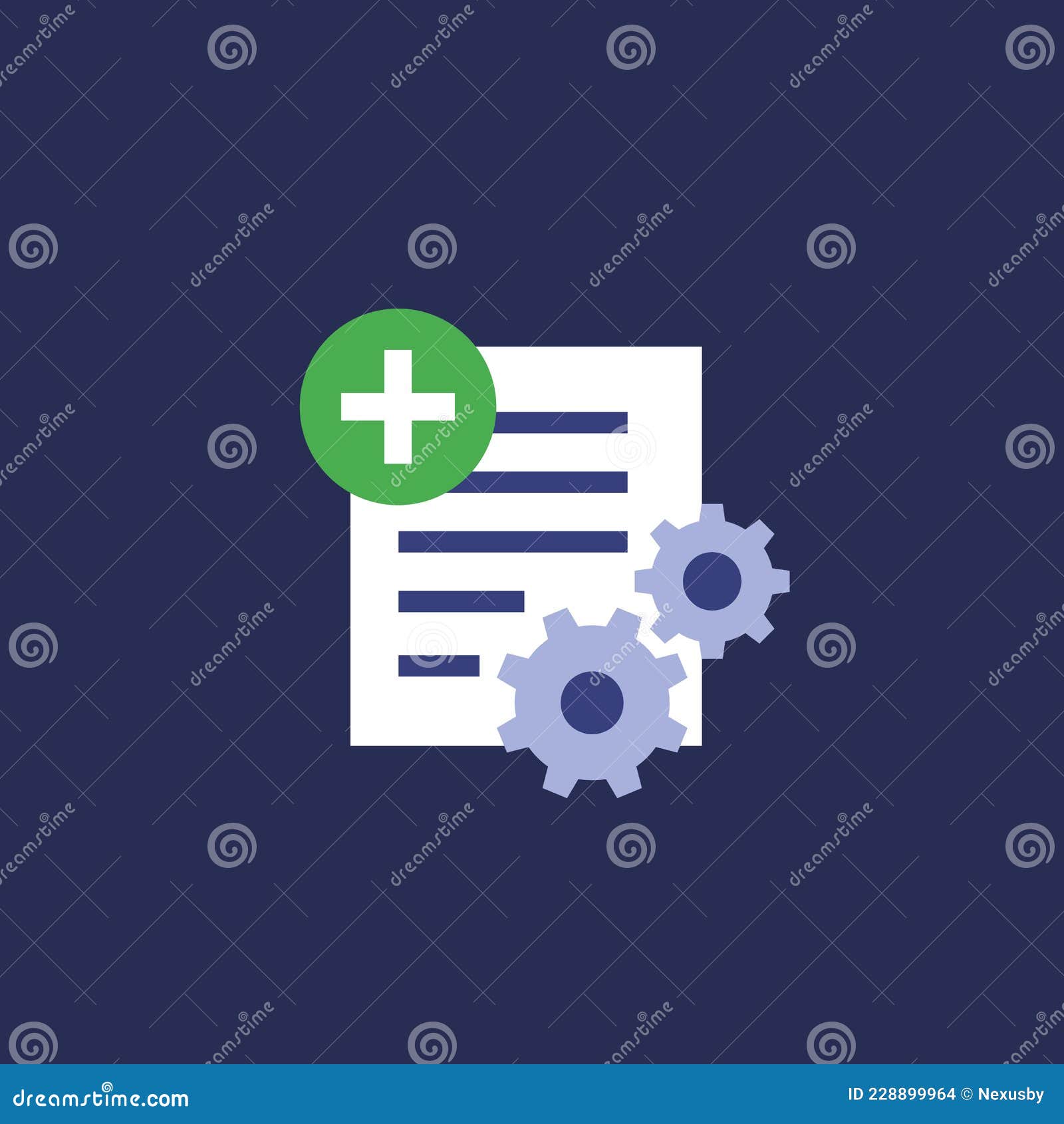 Add New Project Icon, Vector Stock Vector - Illustration of operation ...
