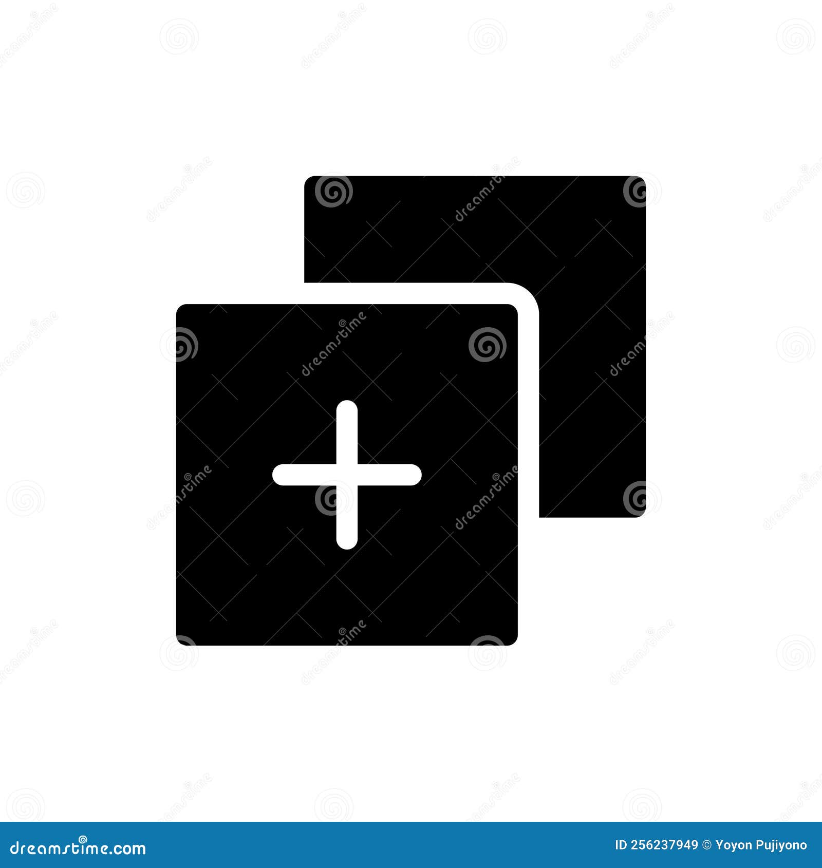 Add New Tab Icon with Plus Sign Stock Vector - Illustration of address ...