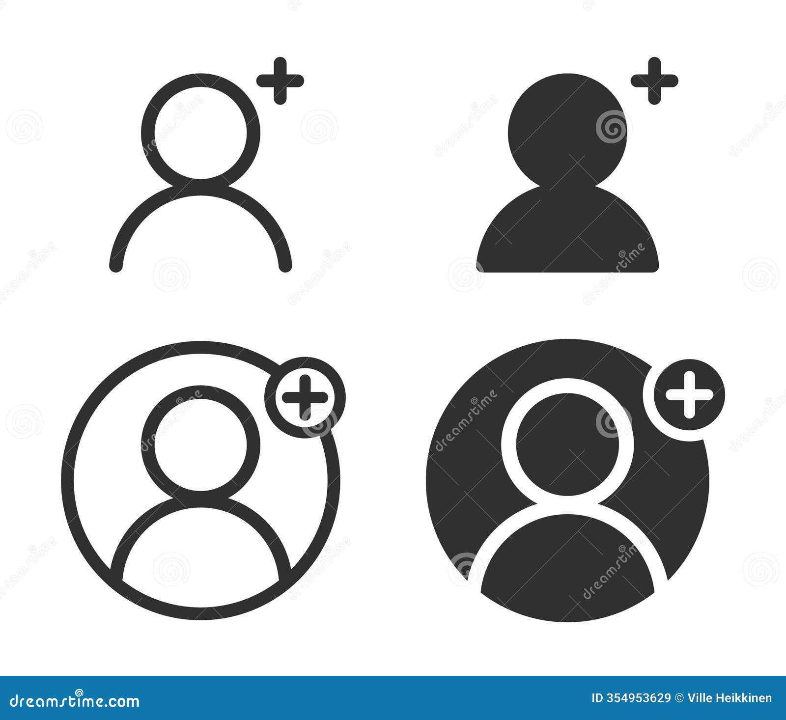 Add a New User Profile Login or Access Authentication Icon. Web Avatar ...