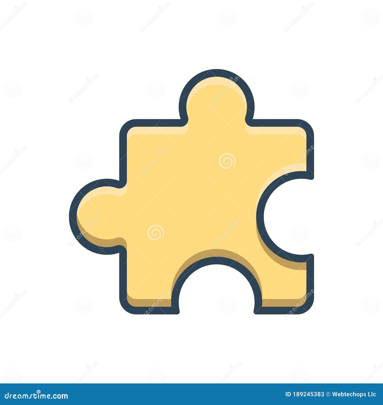 Color Illustration Icon for Add Ons, Plugin and Extension Stock ...