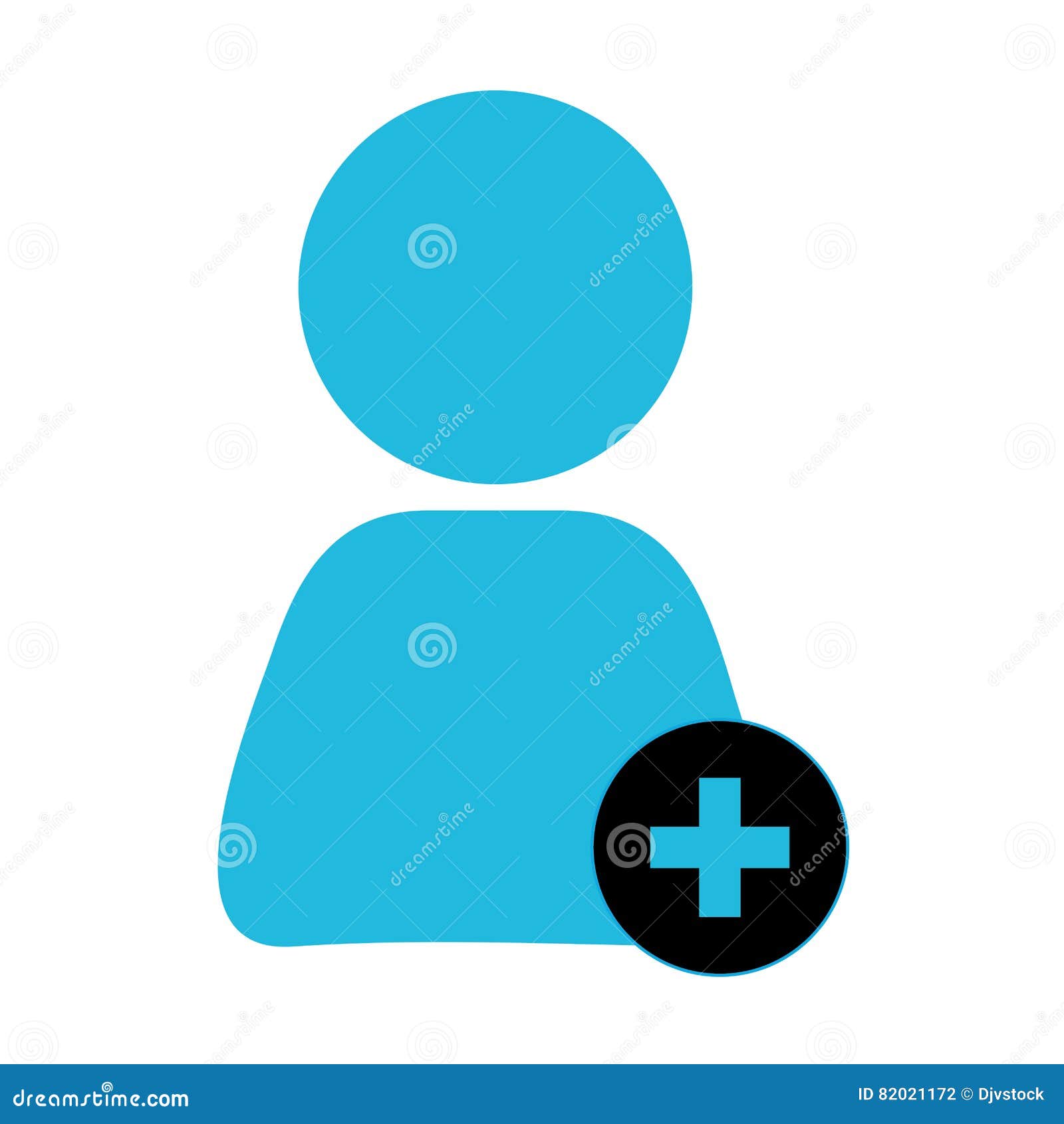 Add people symbol stock vector. Illustration of people - 82021172