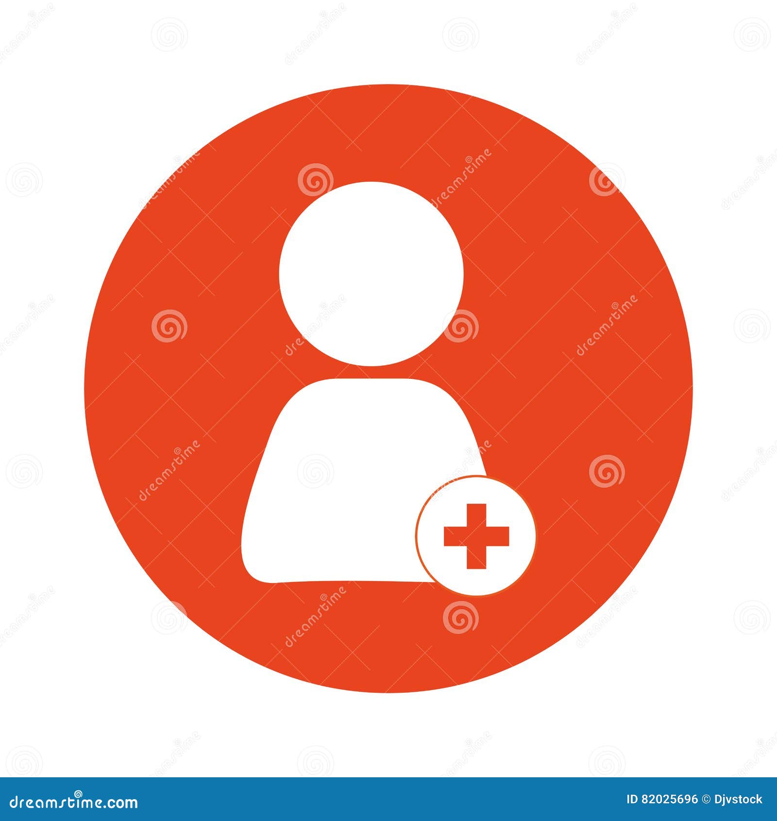 Add people symbol stock vector. Illustration of human - 82025696