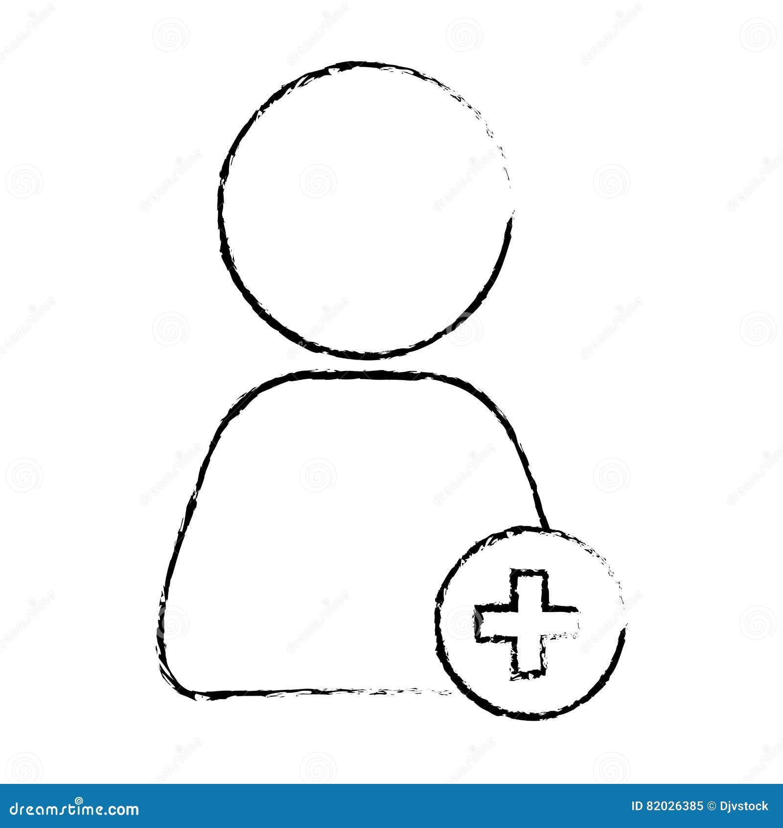 Add people symbol stock vector. Illustration of friendship - 82026385