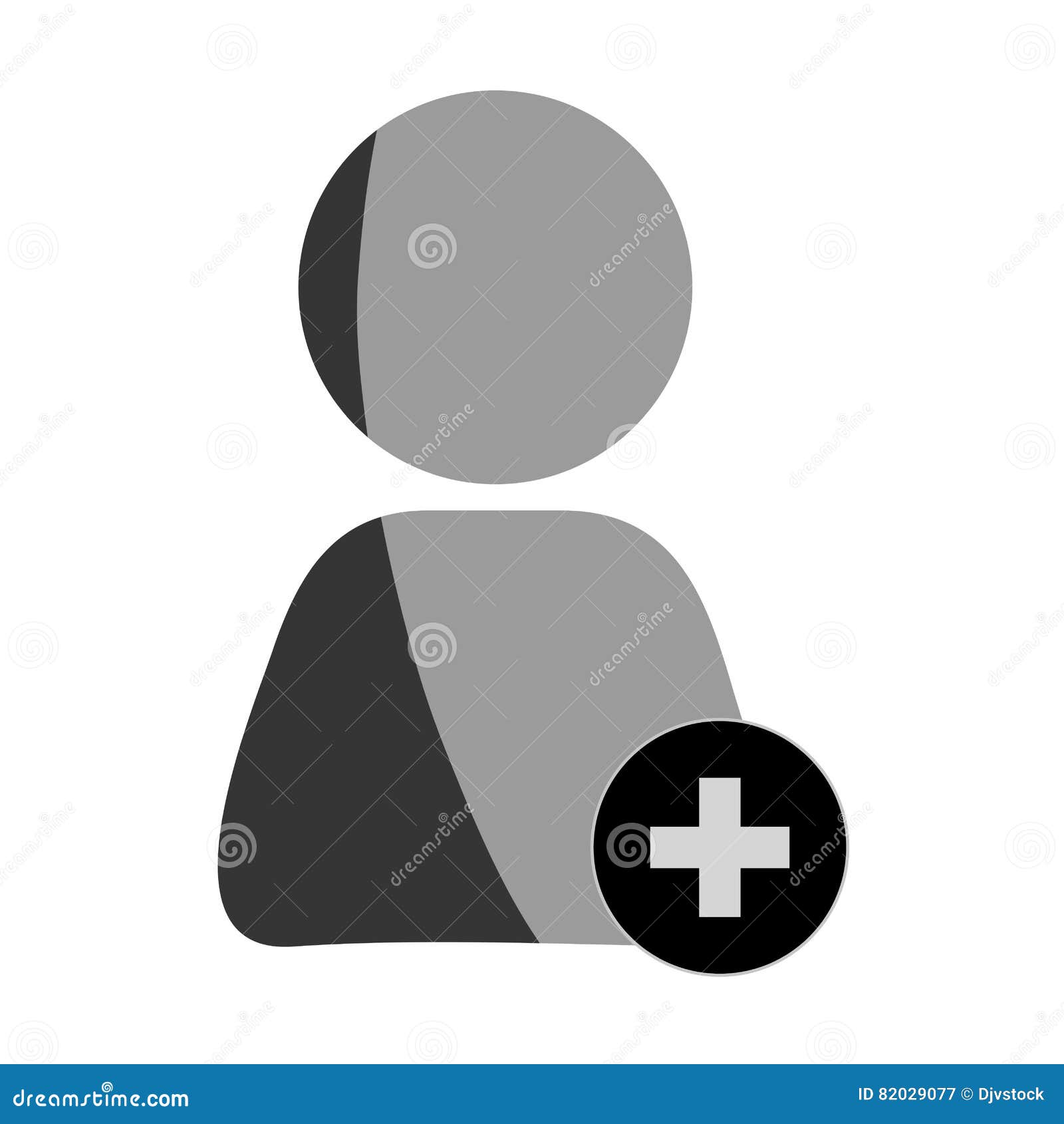 Add people symbol stock vector. Illustration of communication - 82029077