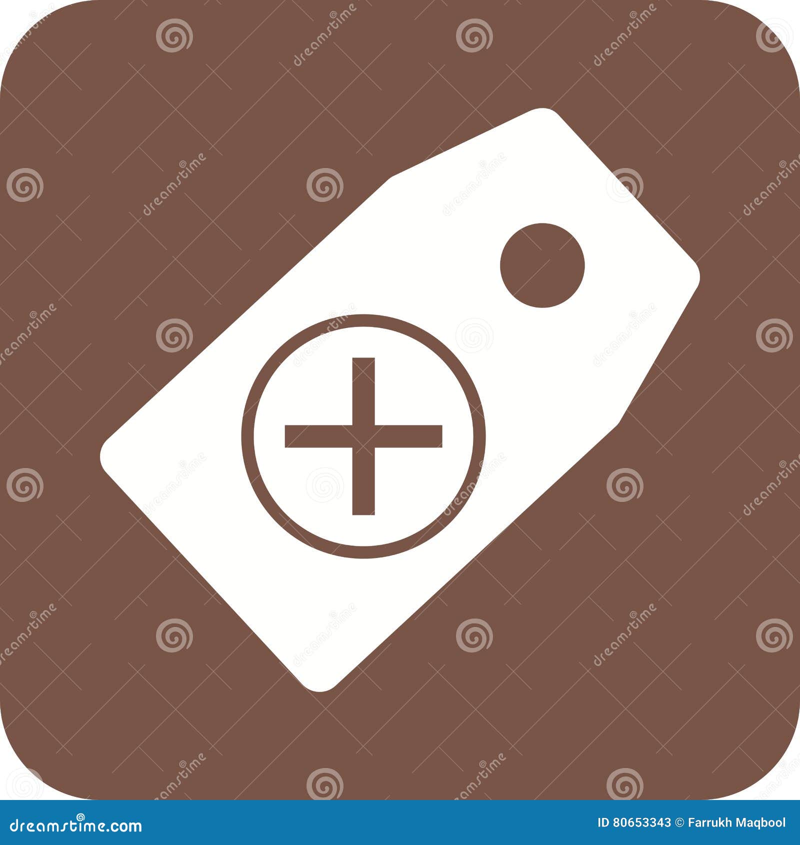 Add Tag stock vector. Illustration of icon, sale, label - 80653343