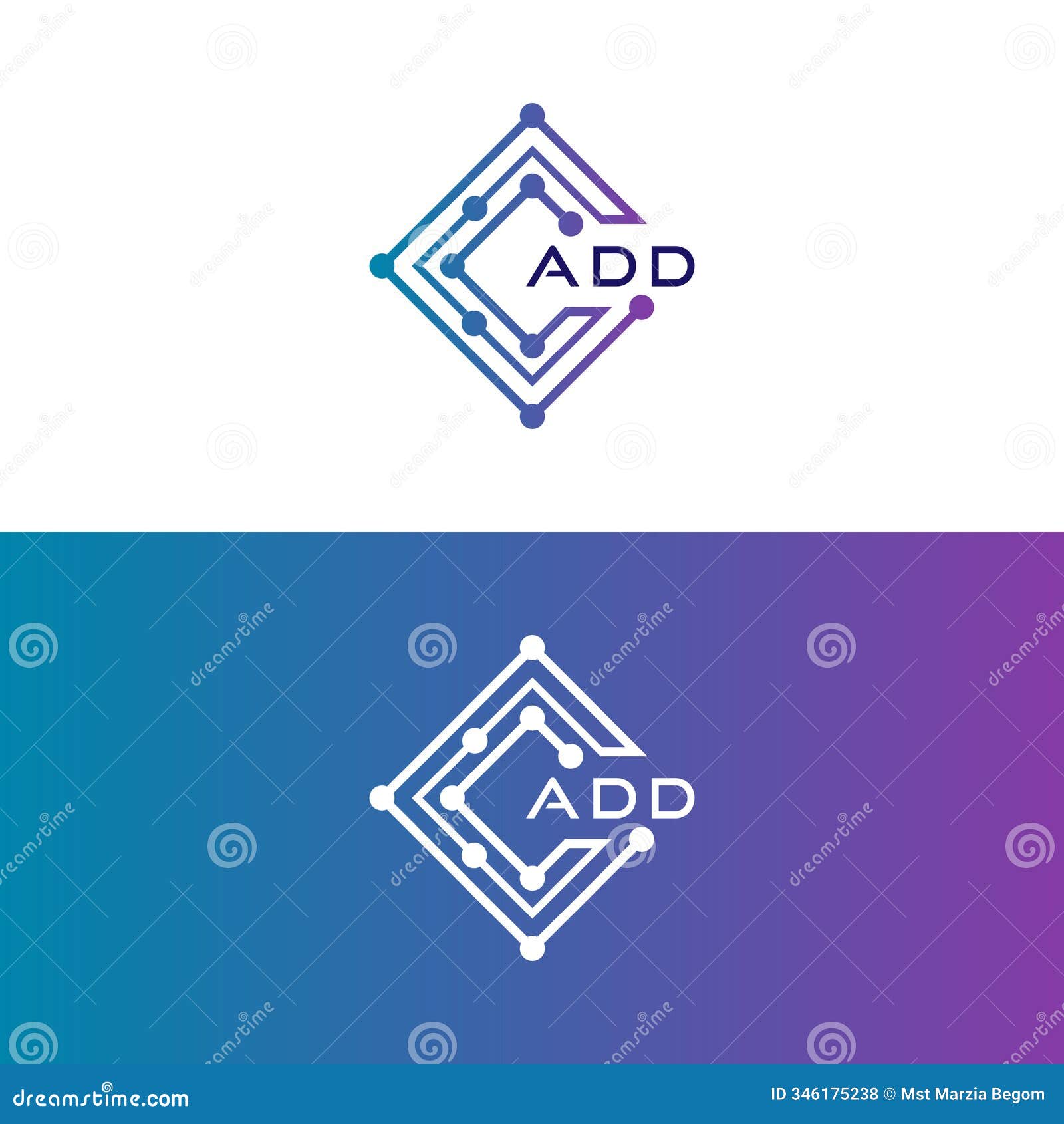 Add Tech Initial Logo Design Icon for Technology, Digital, Tech ...