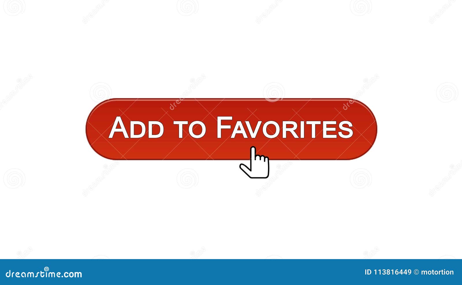 Add To Favorites Web Interface Button Clicked with Mouse Cursor, Red ... Add To Favorites Web Interface Button Clicked with Mouse Cursor, Red ...
