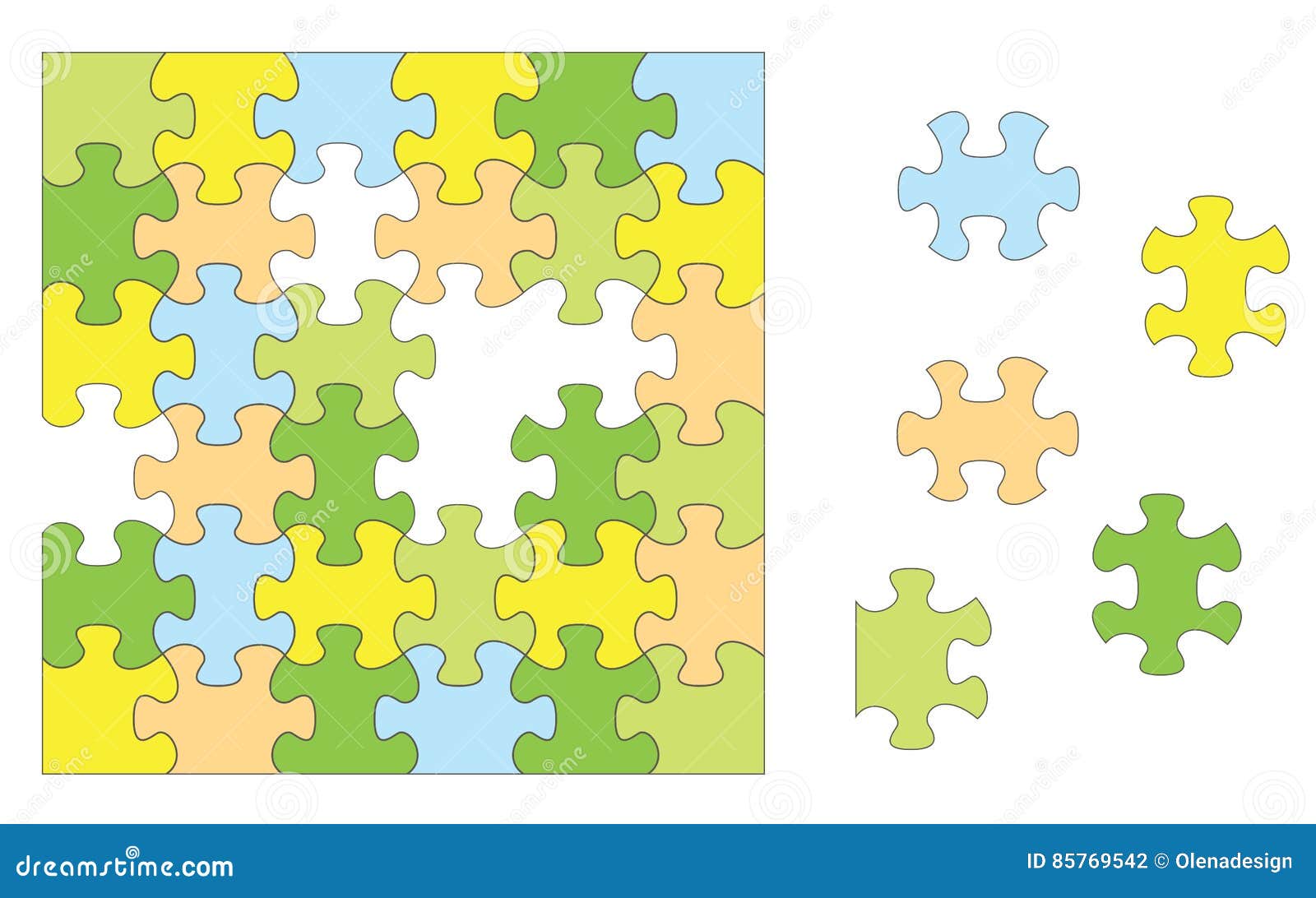 Add Together Puzzles - Vector Task Stock Vector - Illustration of ...