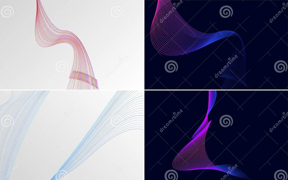 Add Visual Interest To Your Presentations with this Set of 4 Vector ...